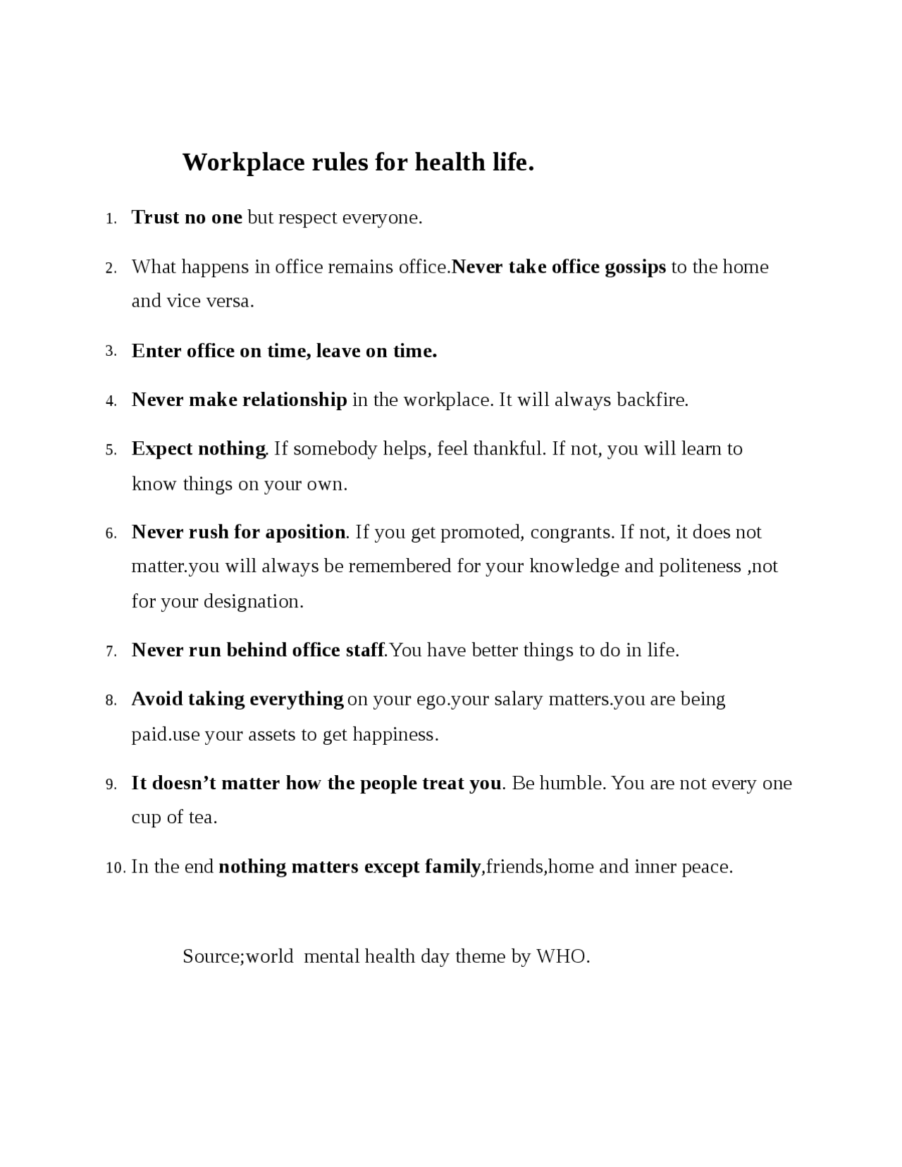 Workplace Rules For Health Life Docsity workplace-rules-for-health-life-docsity