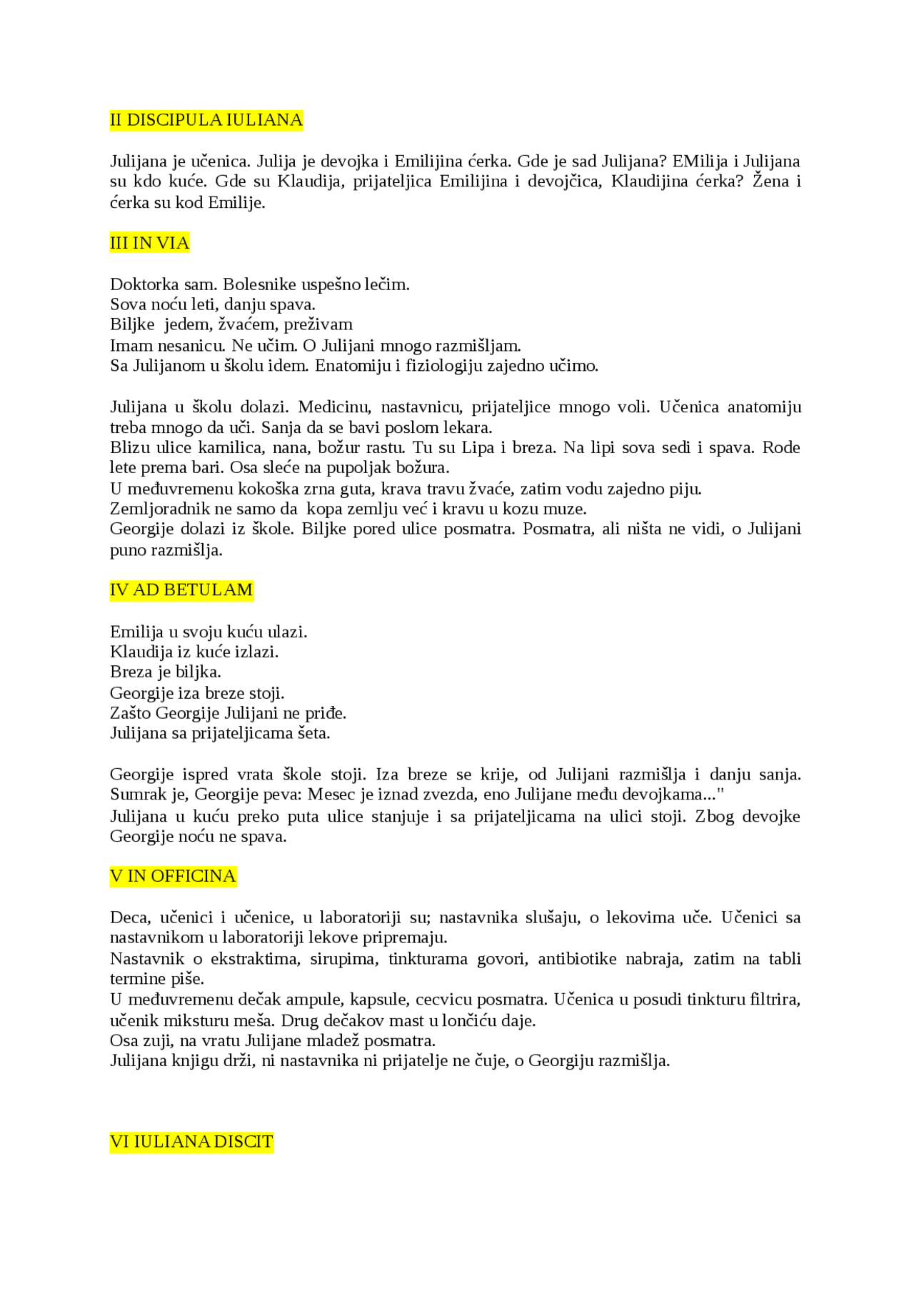 Latinski Jezik Za Medicinare Skripte Predlog Latinski Jezik Docsity