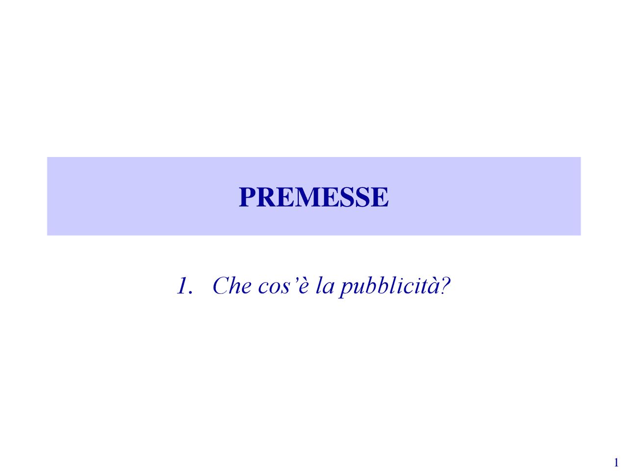 Appunti Di Teorie E Tecniche Del Linguaggio Pubblicitario Docsity