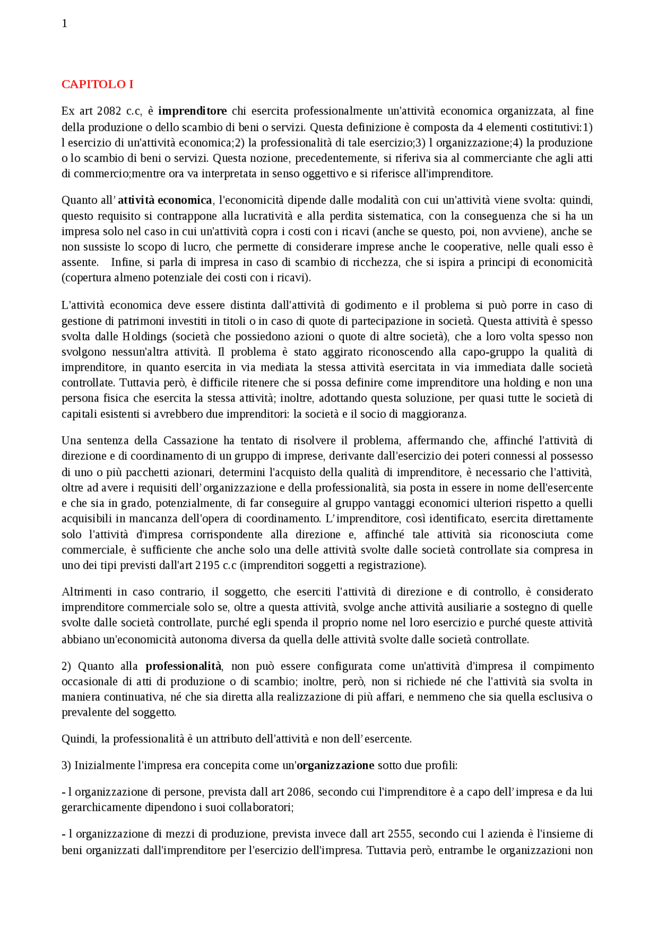 Appunti Di Diritto Commerciale Jager Denozza Docsity