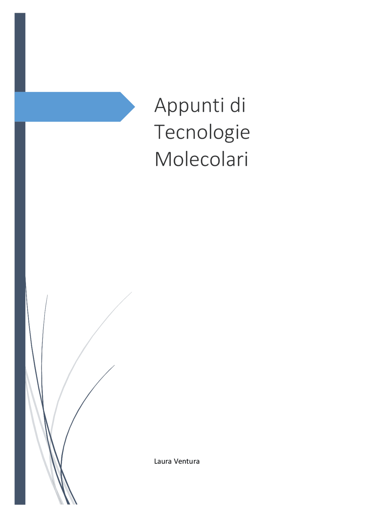 Appunti Di Tecnologie Molecolari Biotecnologie Docsity