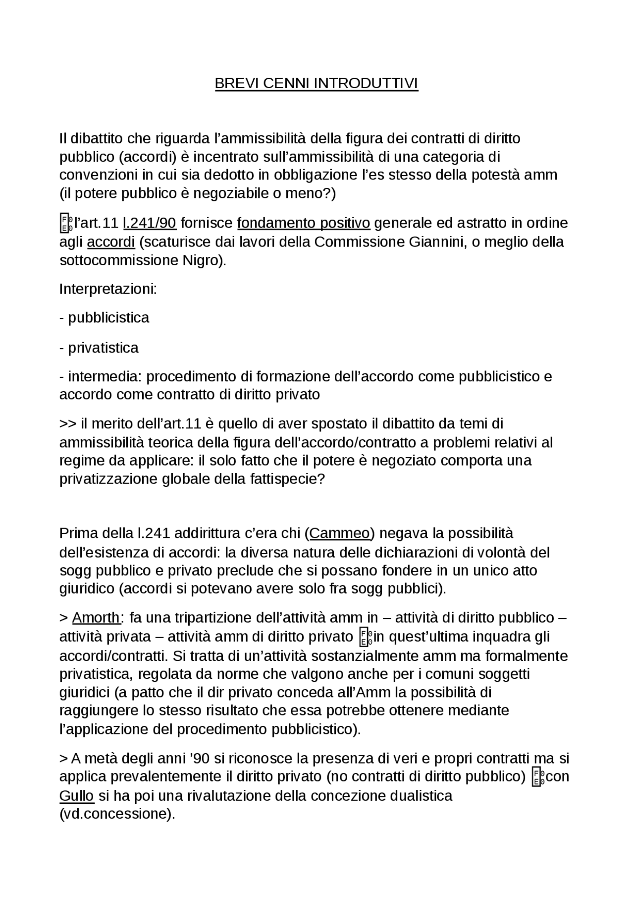 Riassunti Del Libro Argomento Di Diritto Amministrativo Di Greco Docsity