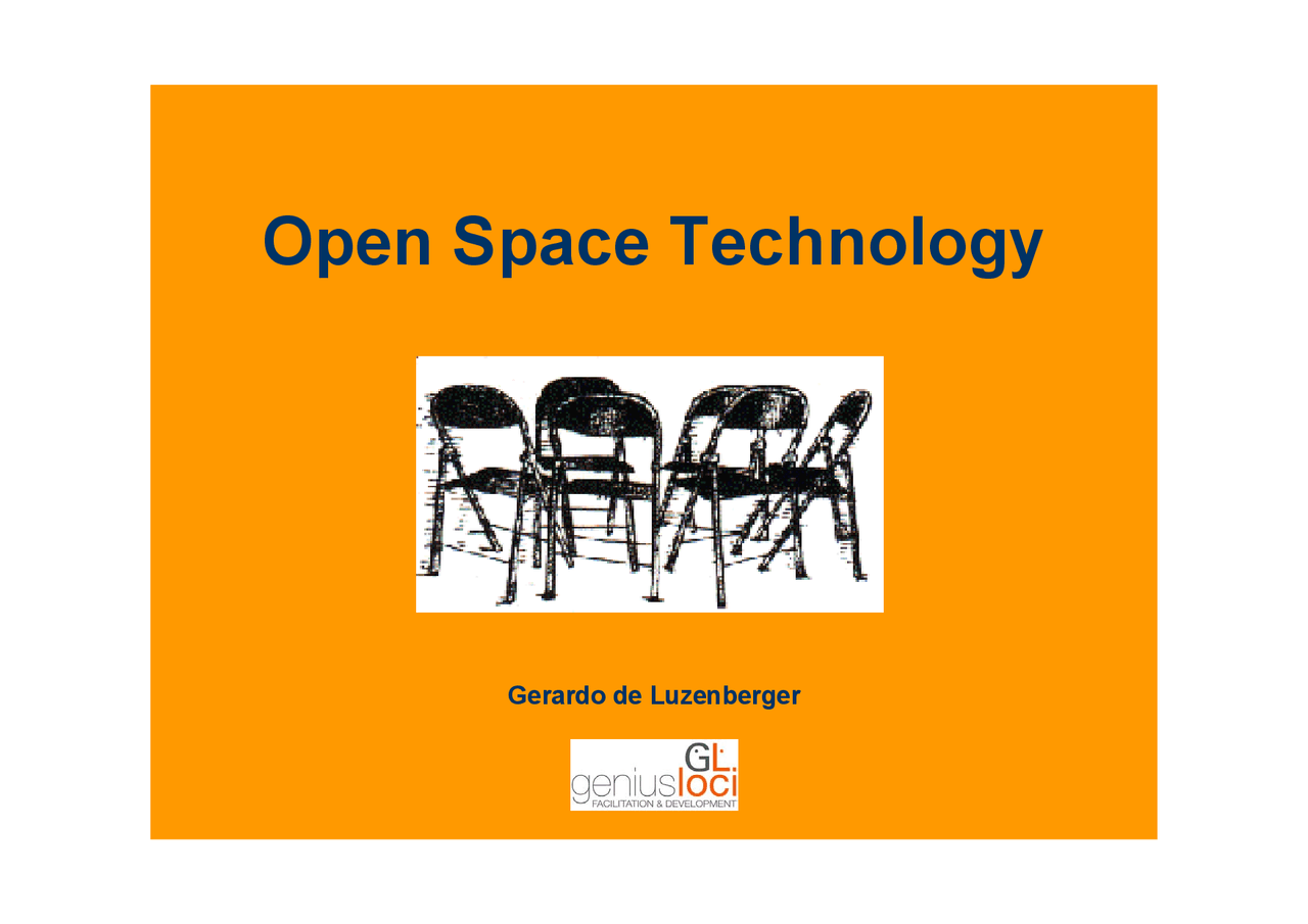 Open Space Technology - Docsity