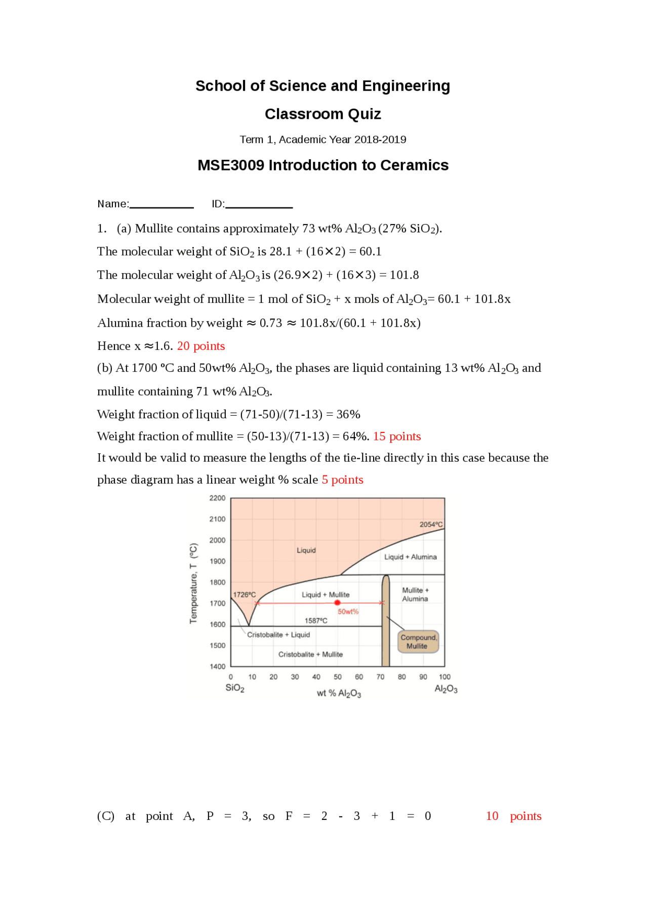 Introduction to ceramics | Exams Engineering | Docsity