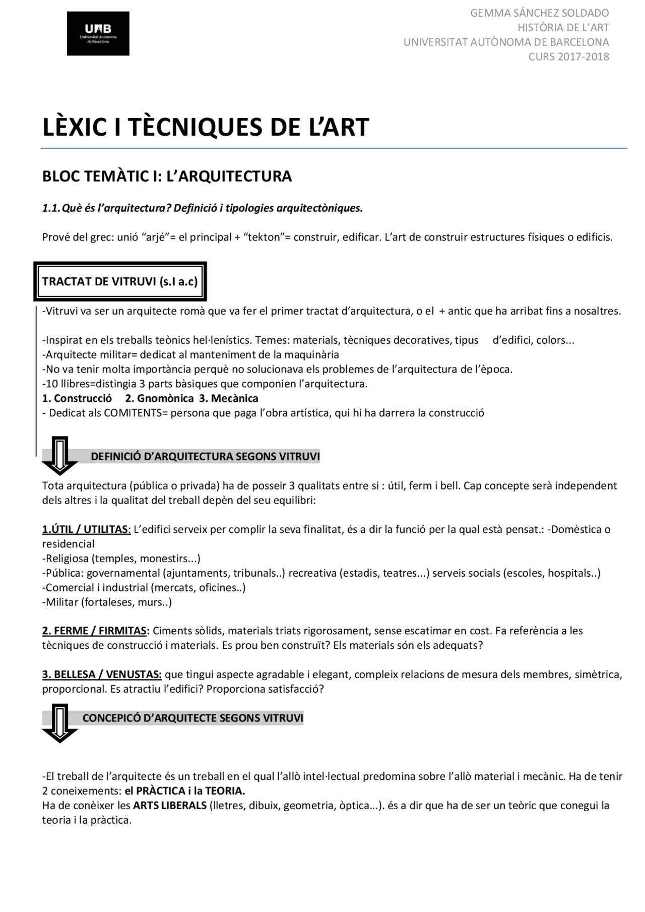 Apuntes Bloque 1 Arquitectura Apuntes De Arquitectura Docsity