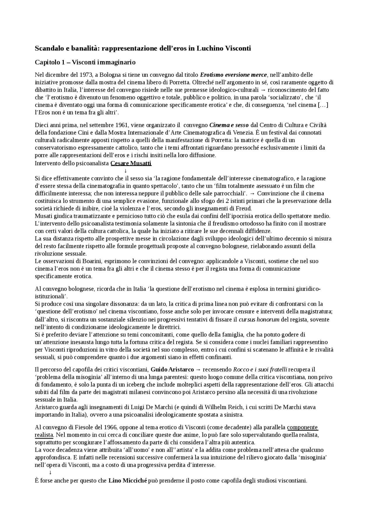 Riassunto Completo Scandalo E Banalità Di Mauro Giori Docsity