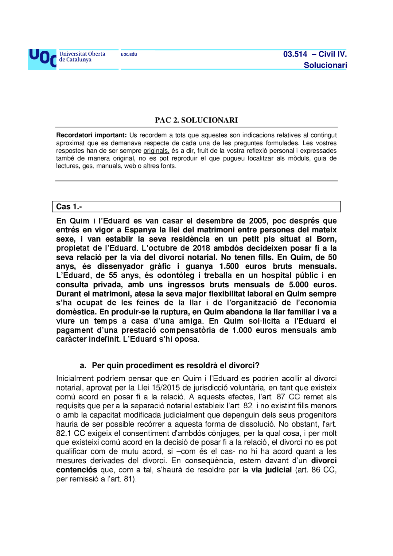 Solucion Pac 2 Civil Uoc Docsity
