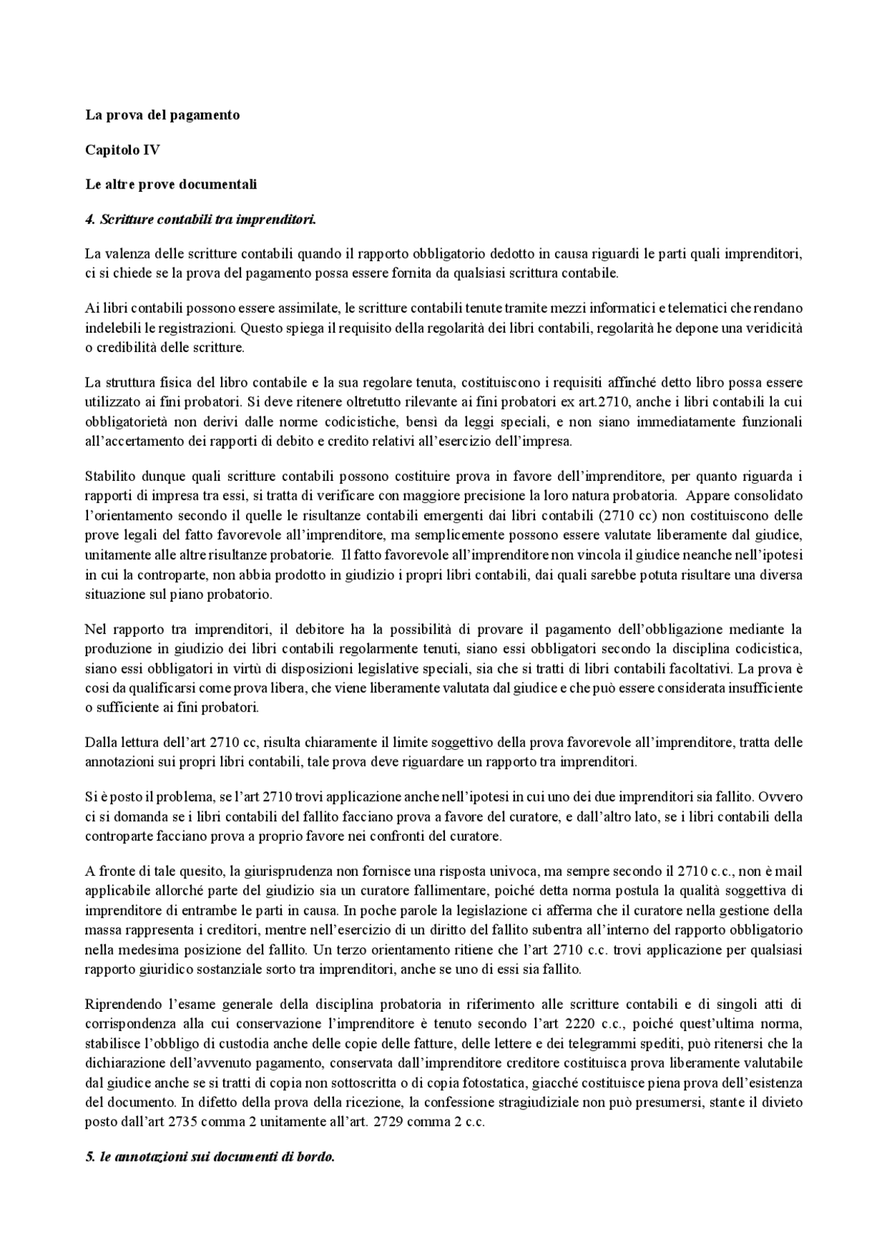 Schema Diritto Civile Ii Docsity