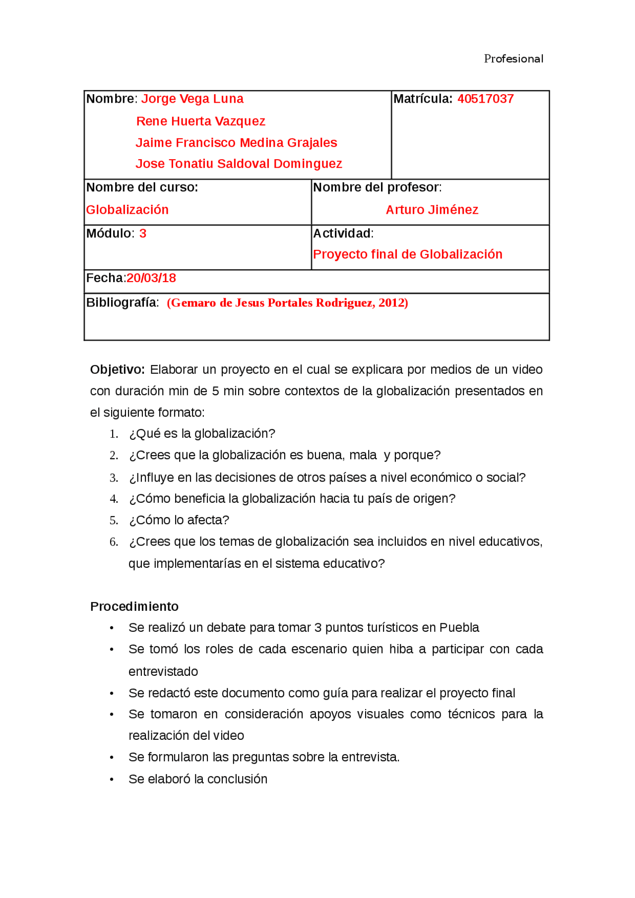 Introduccion A La Globalizacion Ejercicios De Comercio Exterior Docsity