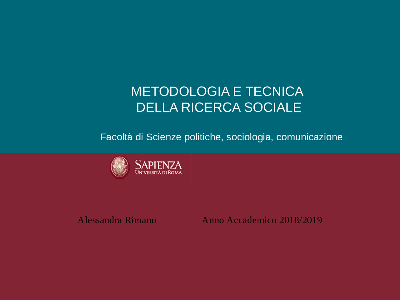 Intervista Metodologia Della Ricerca Sociale Docsity