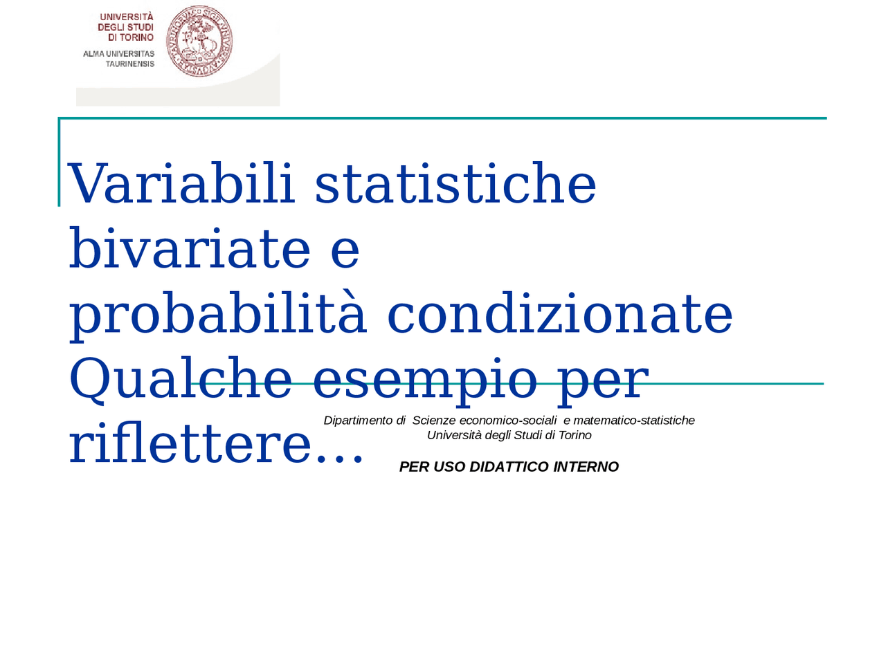 Statistica Inferenziale Docsity
