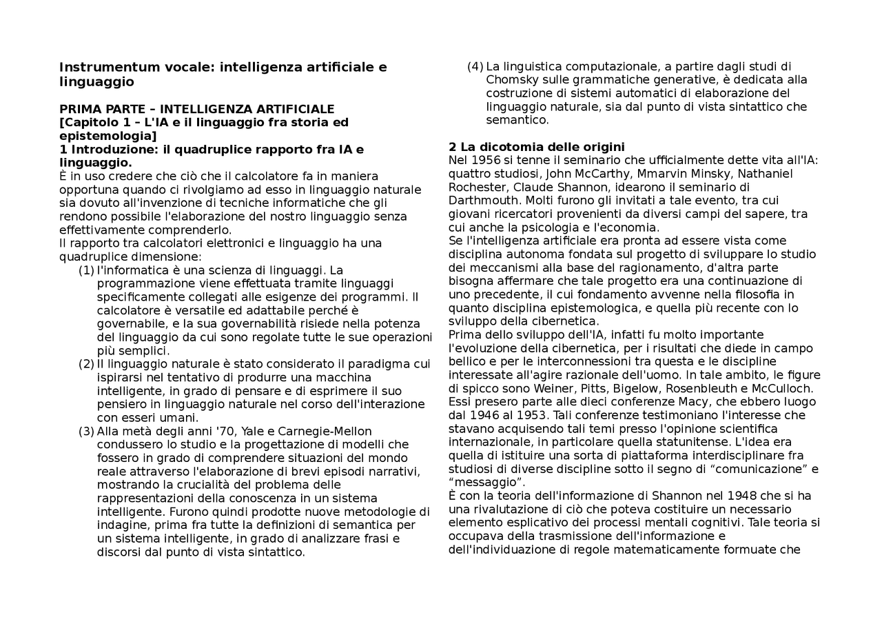 Instrumentum Vocale Docsity
