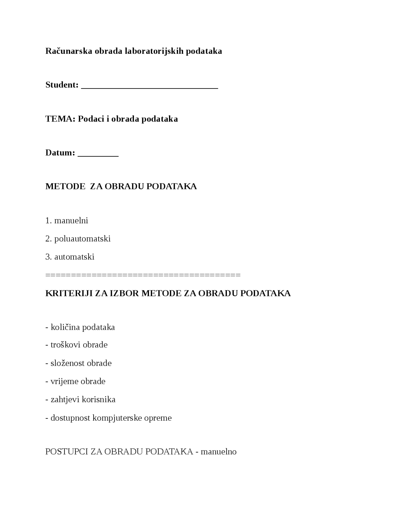 Laboratorijski Informacioni Sistemi Vodiči Projekti Istraživanja