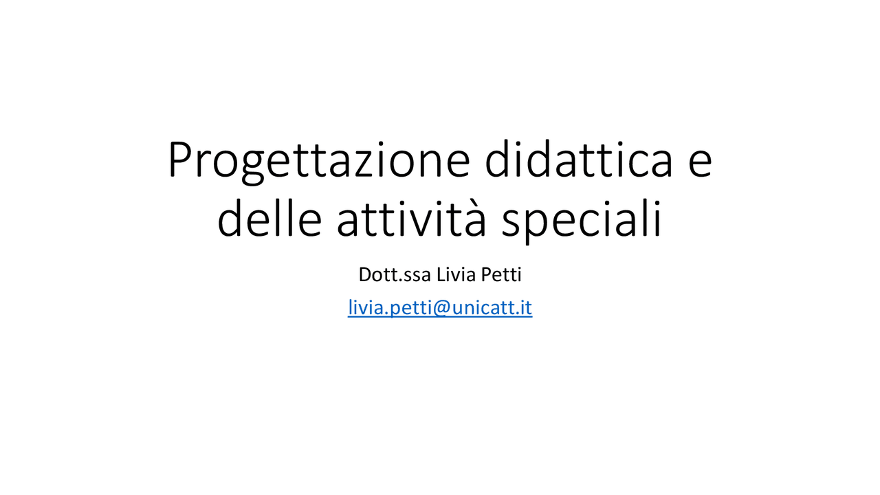 Micro Progettazione Docsity