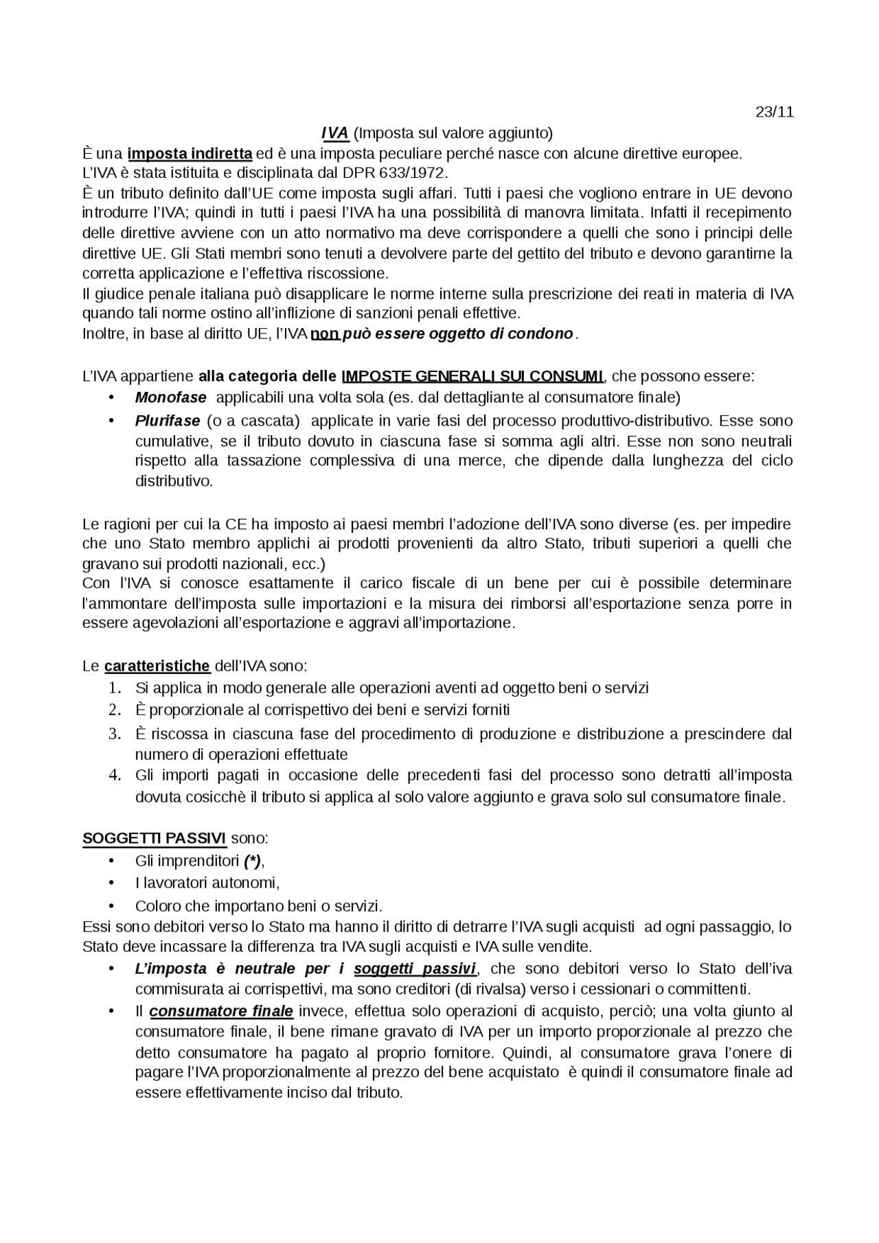 Parte Speciale Tesauro Parte Sulliva Schemi E Mappe Concettuali Di