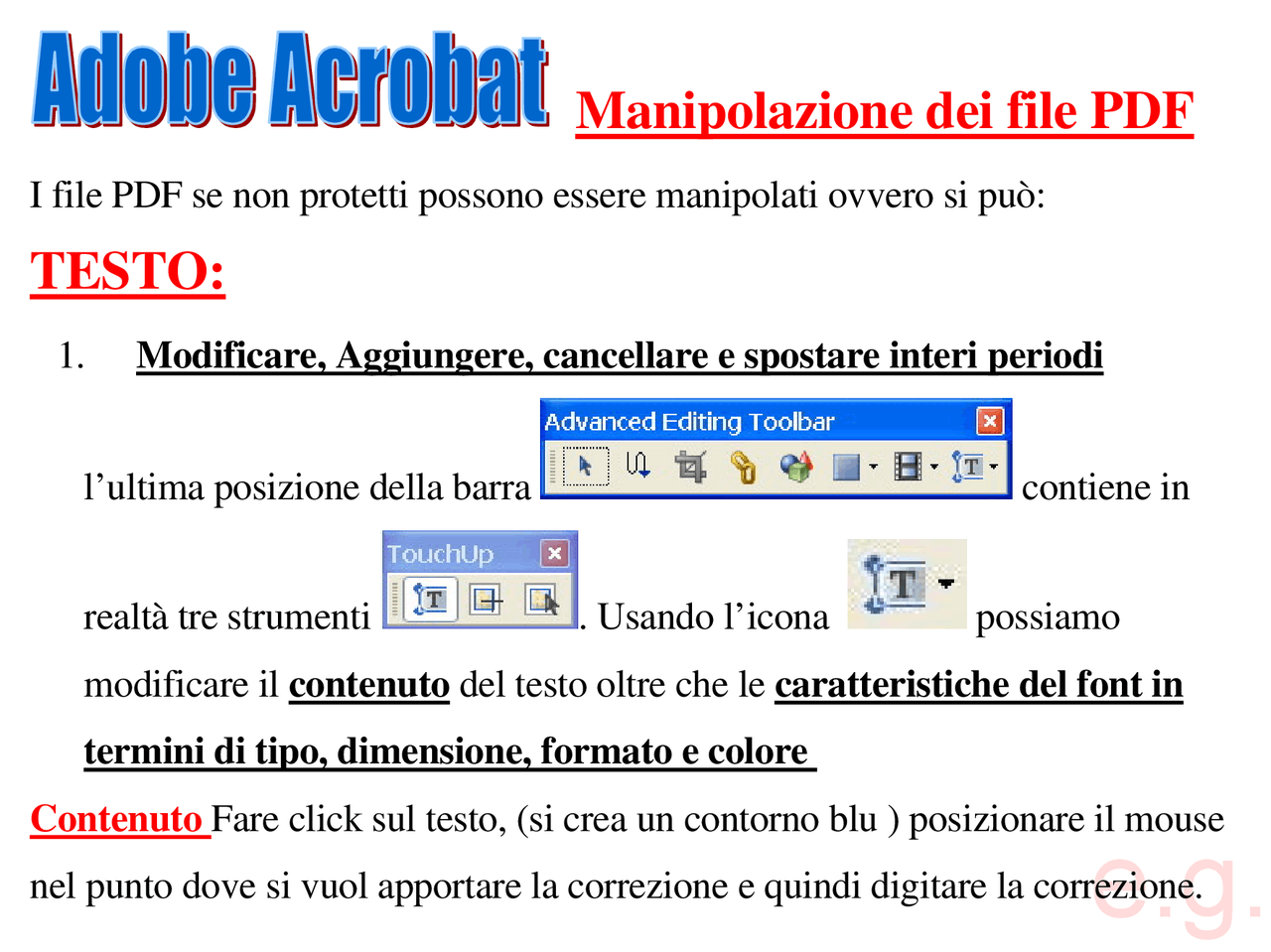 Informatica Generale Docsity