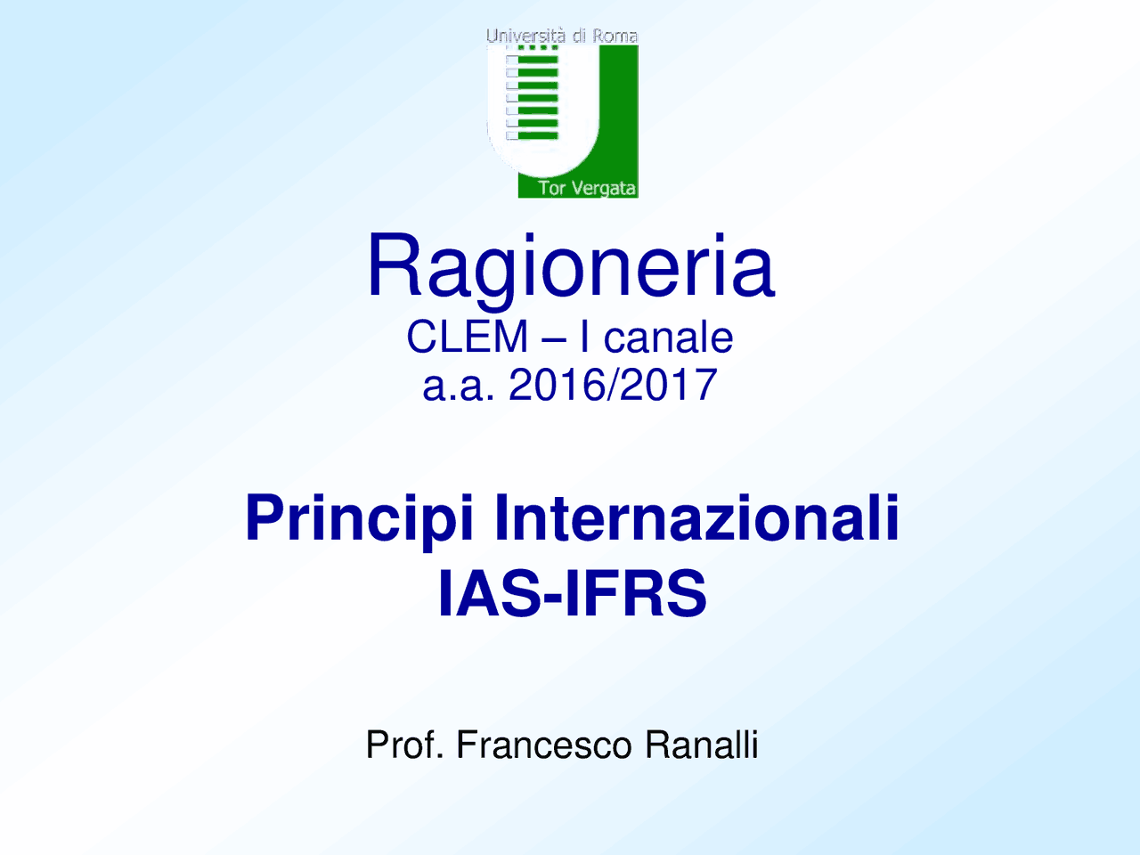 Principi Contabili Internazionali 2017 Schemi E Mappe Concettuali Di