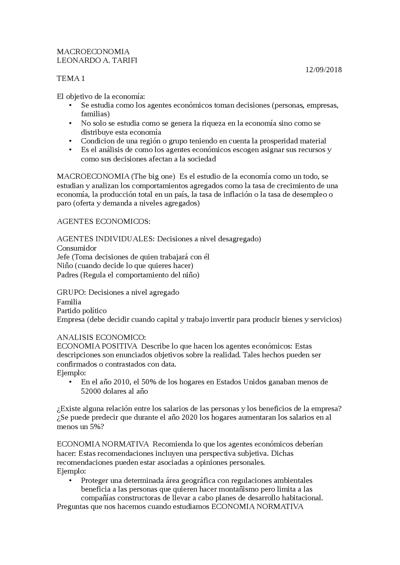 Apuntes Macroeconomia Docsity