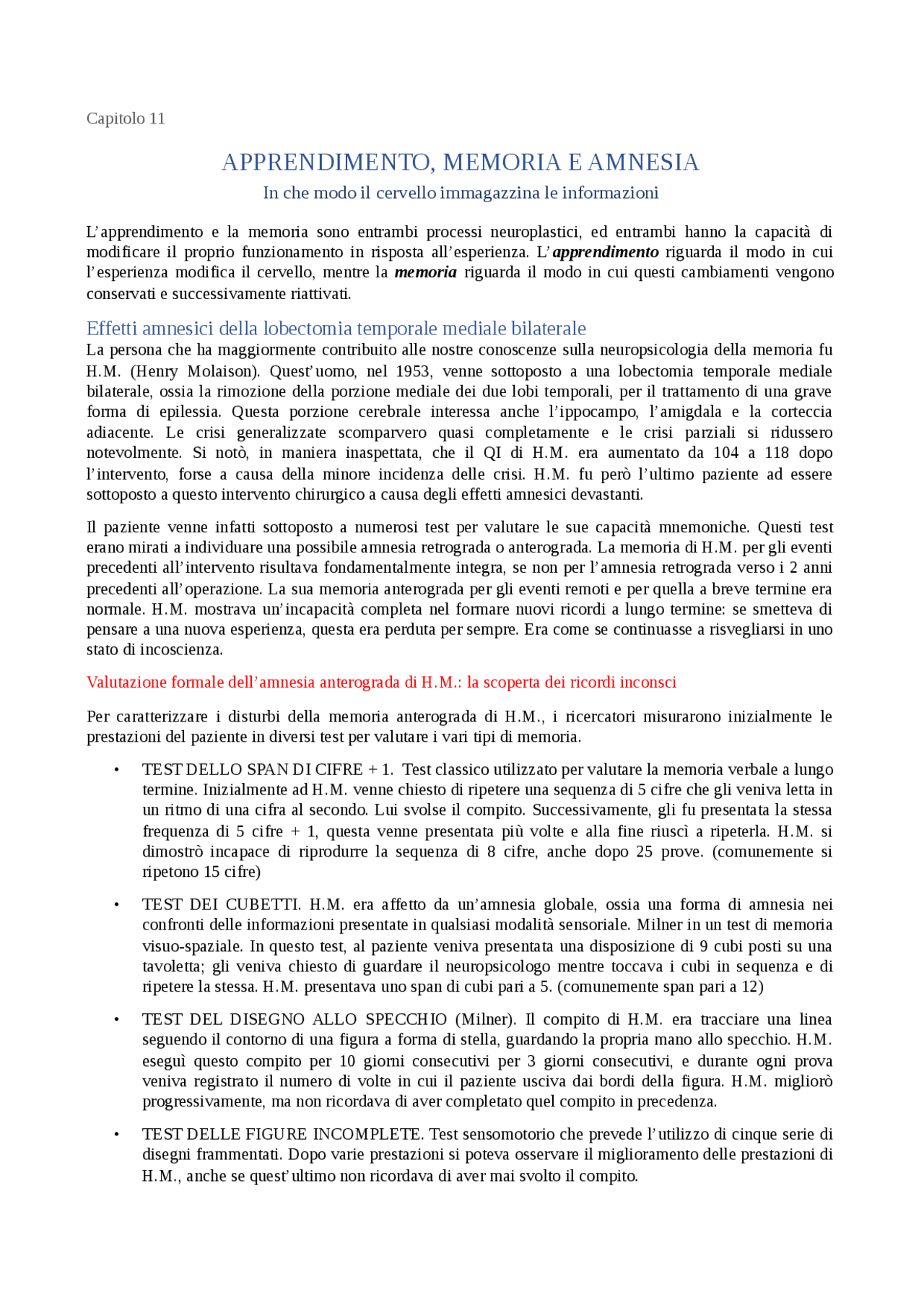 Psicobiologia Pinel Barnes 2018 Docsity