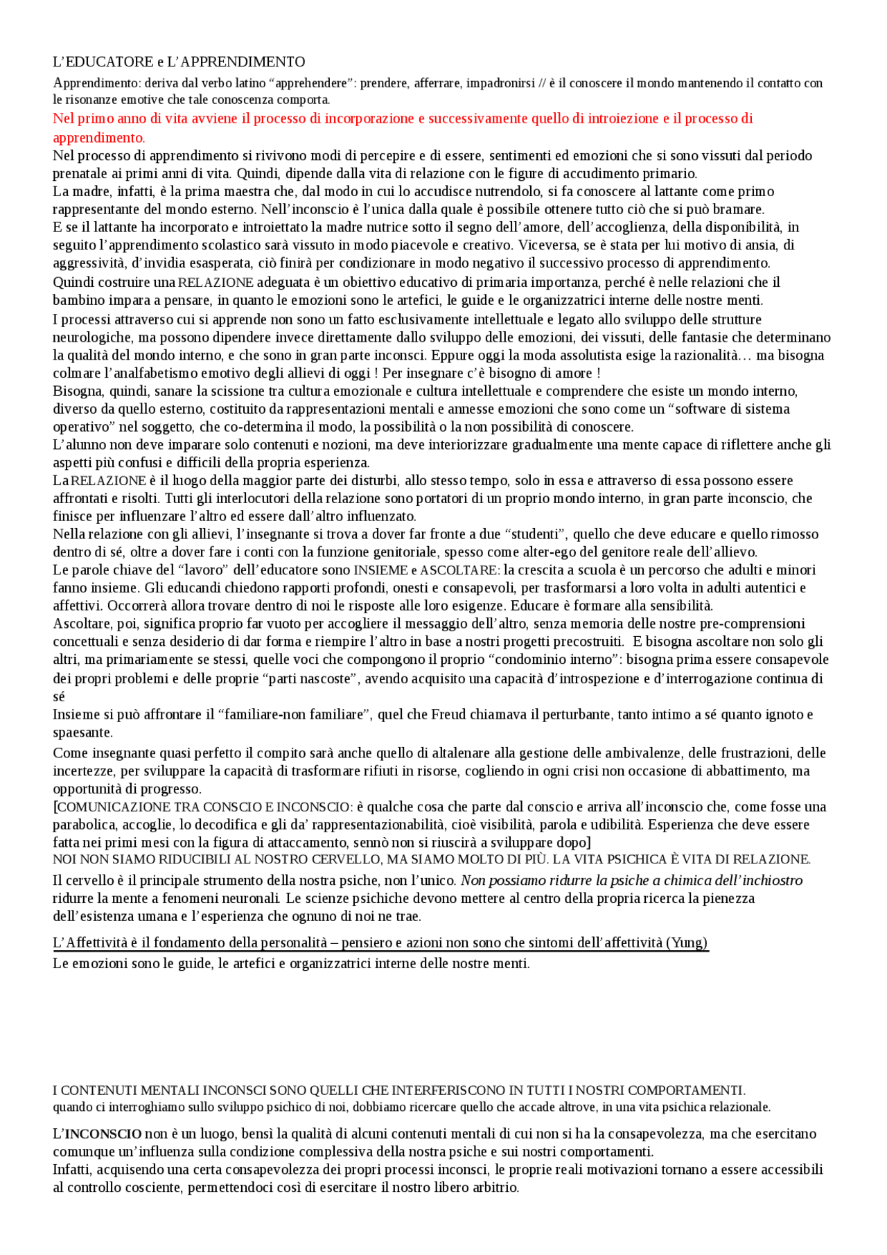 Un Insegnante Quasi Perfetto Filippo Pergola Docsity
