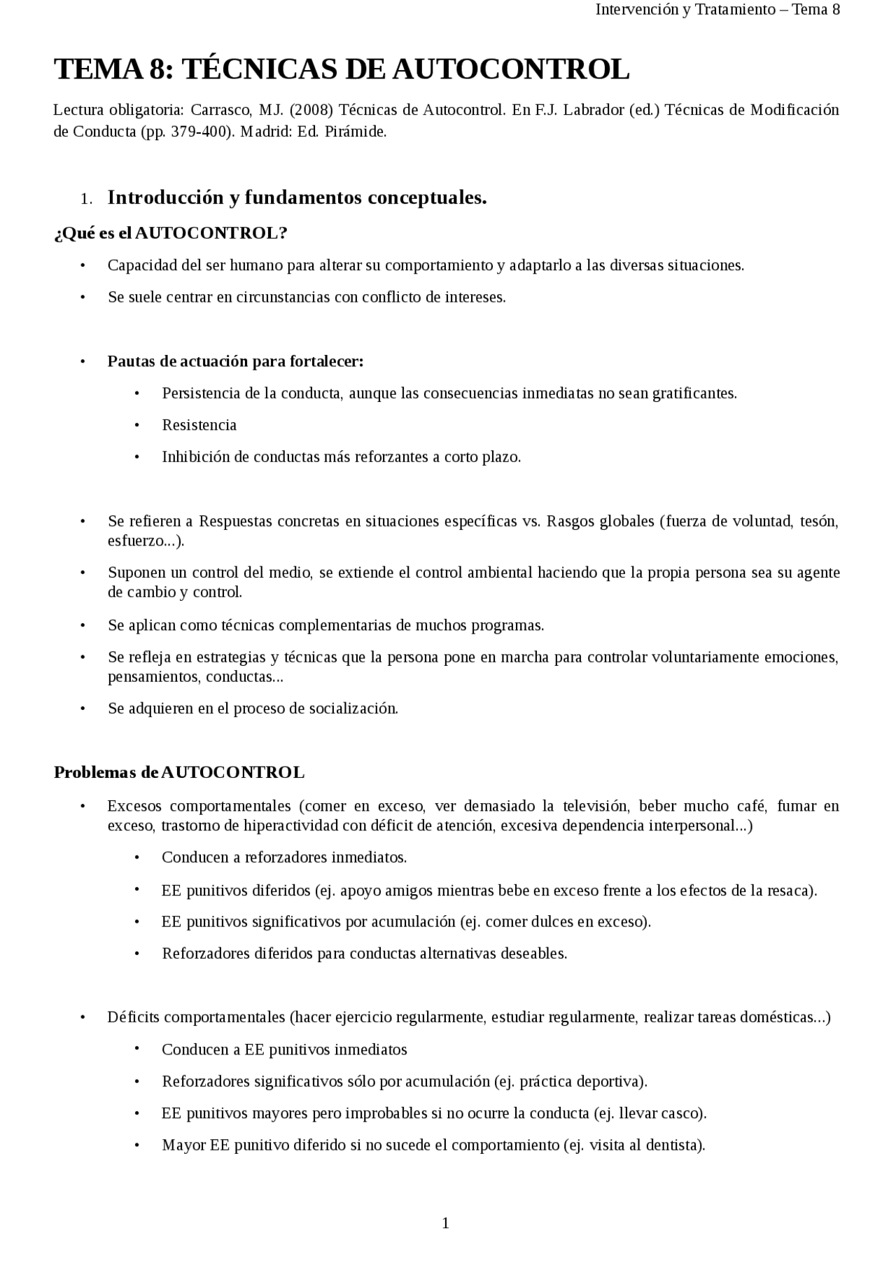 Intervención - tema 8 - Docsity