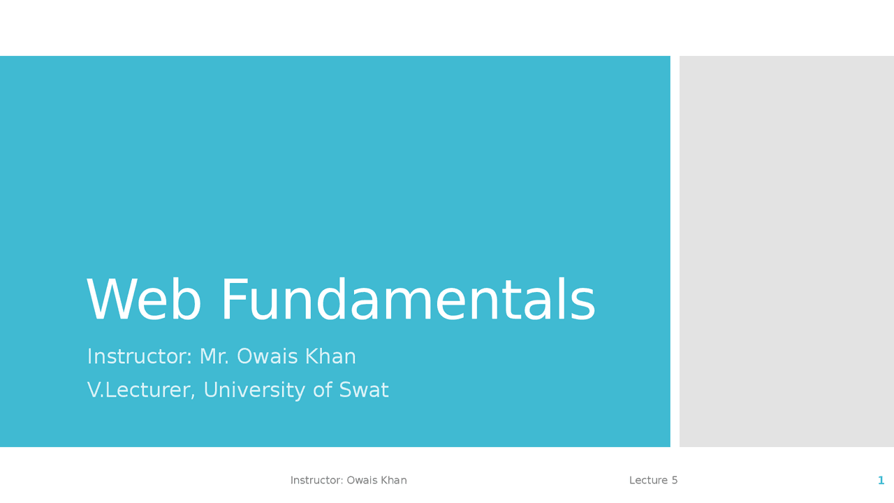 Javascript Web Fundamental Docsity