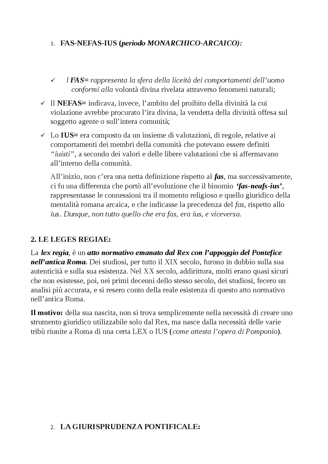 Diritto Romano Riassunti Appunti Di Diritto Romano Docsity
