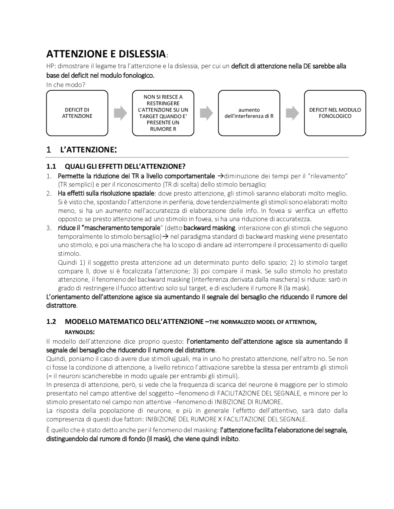 Neuropsicologia Dello Sviluppo E Riabilitazione Docsity