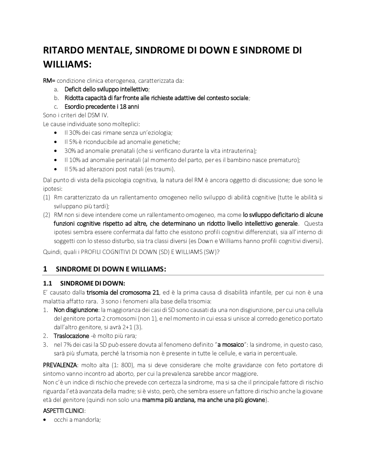 Neuropsicologia Dello Sviluppo E Riabilitazione Docsity