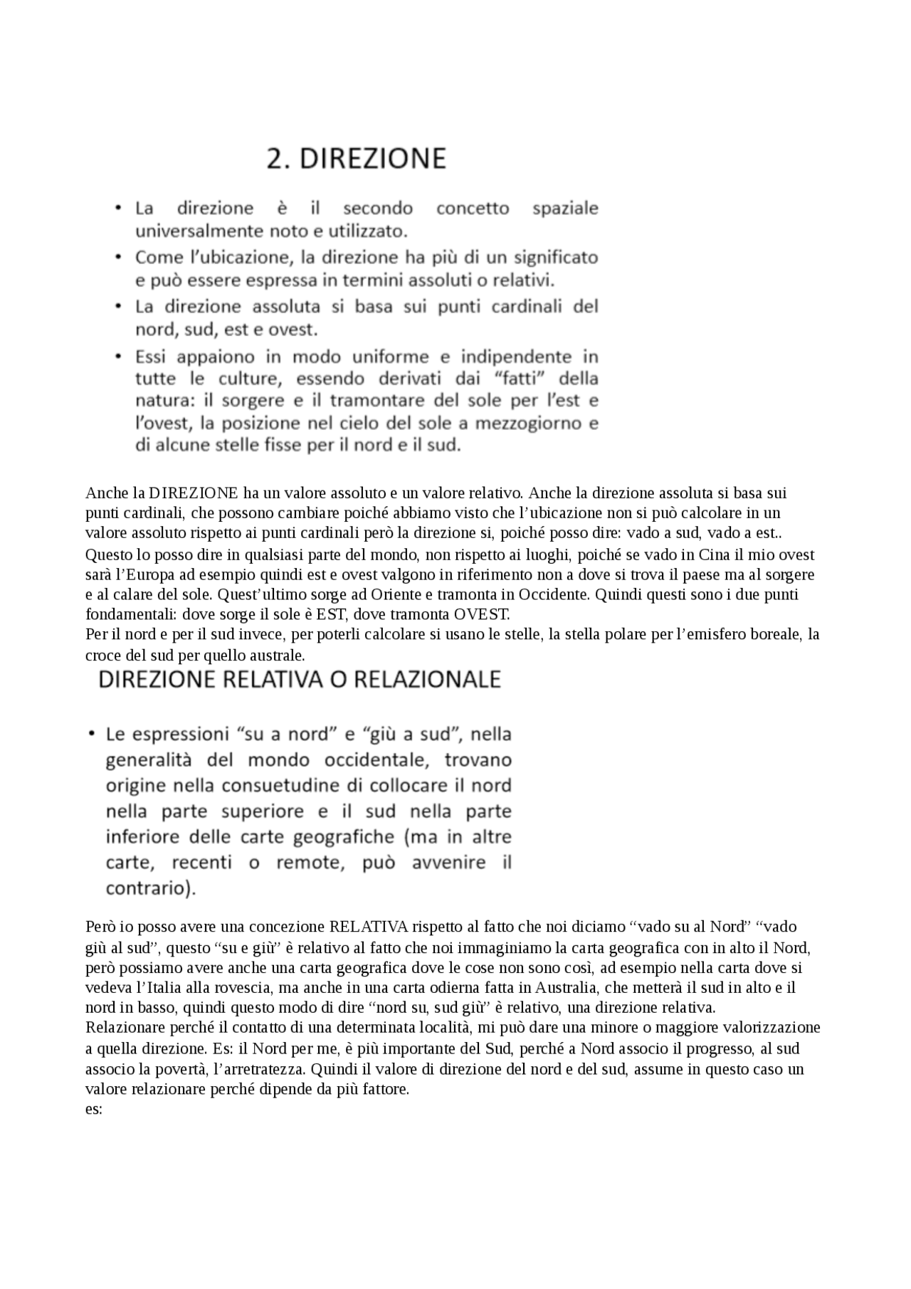 Valore Assoluto E Valore Relativo Sbobinature Di Geografia Docsity