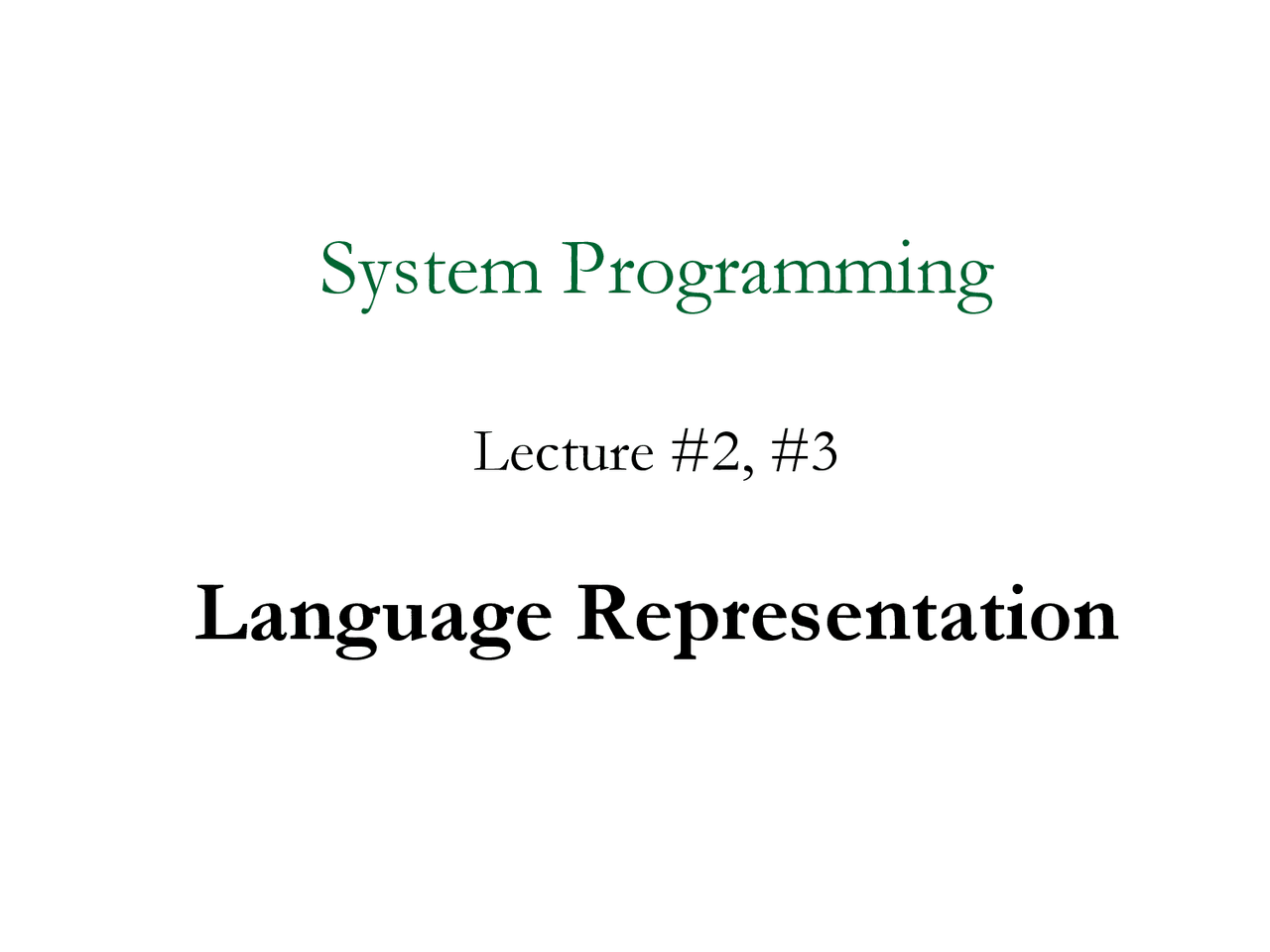 system programming introduction | Slides Introduction to Computing | Docsity