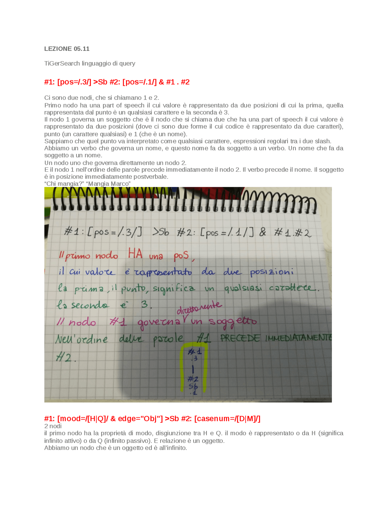 Computational Linguistics Docsity
