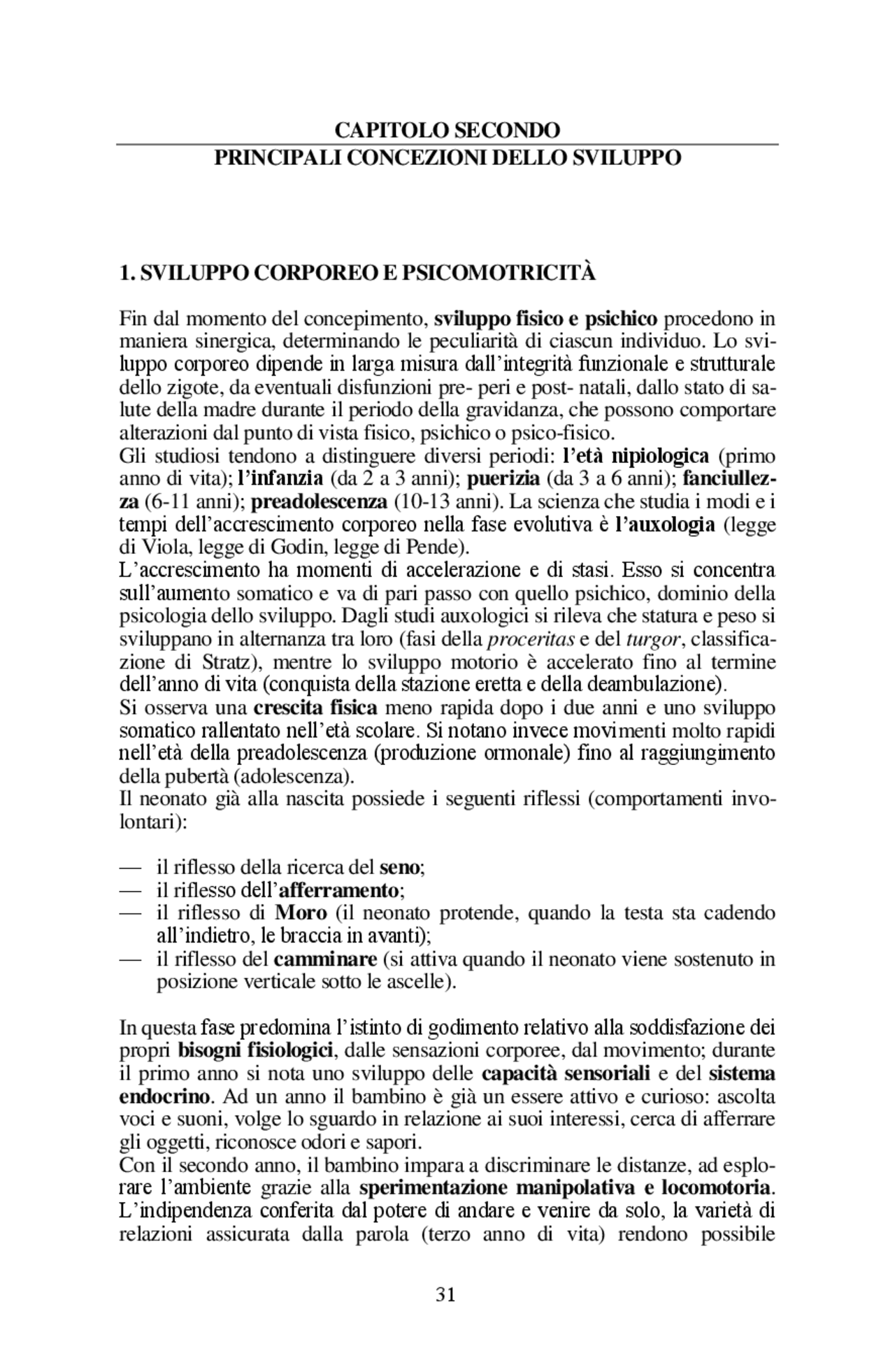 Sviluppo Motorio Dei Bambini Dispense Di Psicologia Cognitiva Docsity