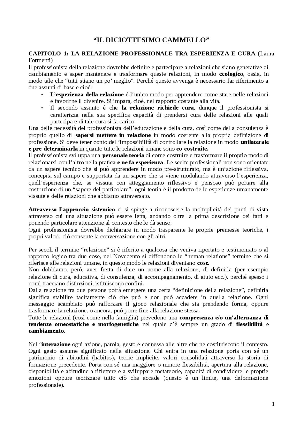 Riassunto del libro: Il diciottesimo cammello - a cura Antonio Caruso ...