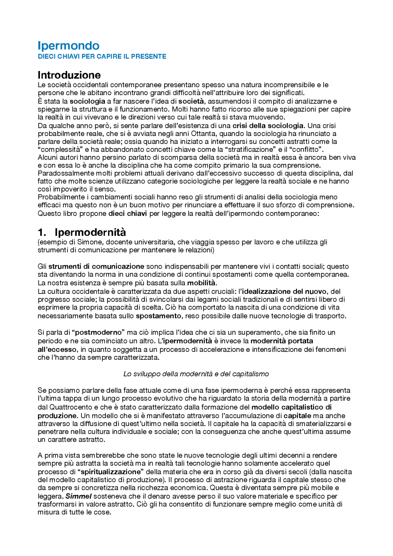 Ipermondo Vanni Codeluppi Docsity