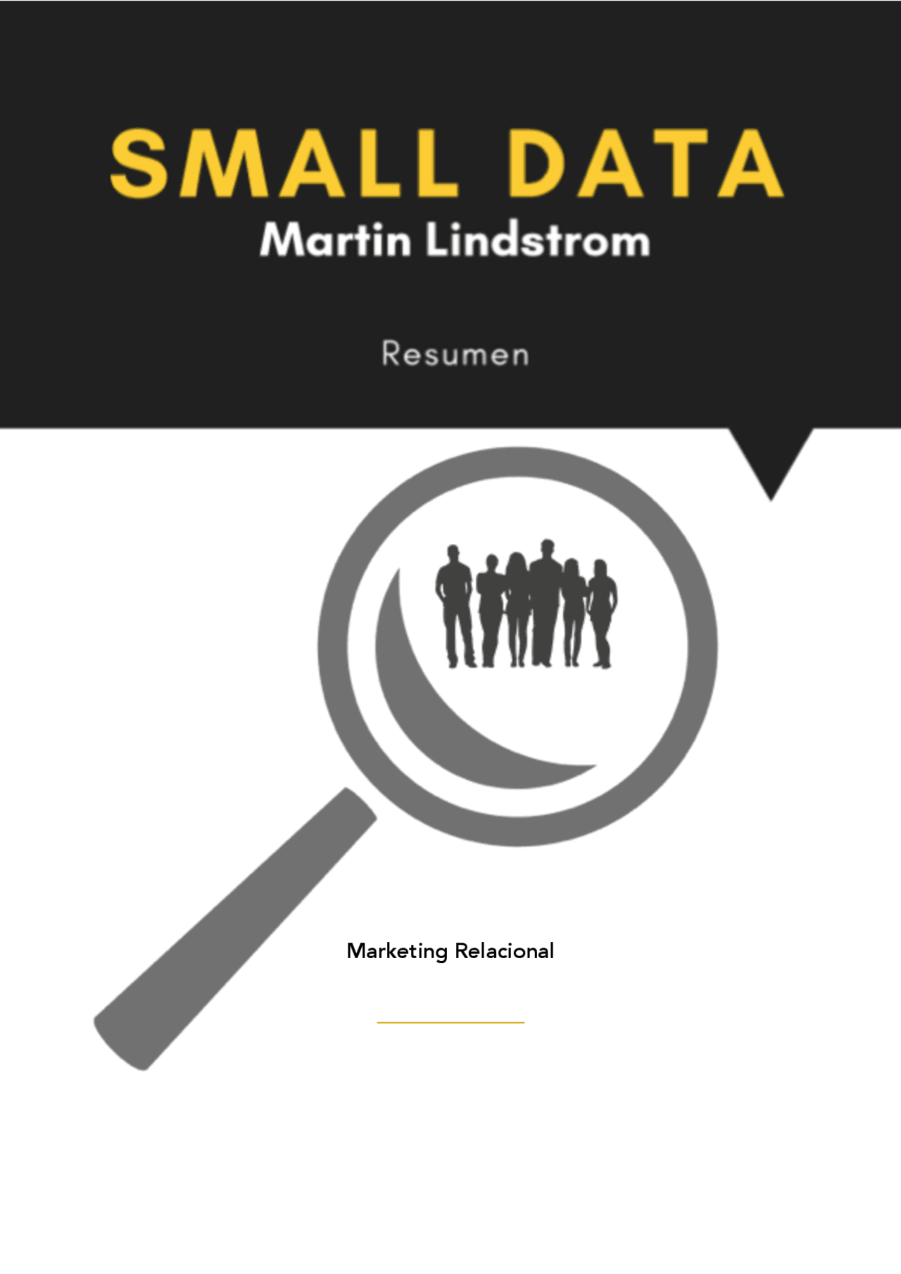 Resumen Small Data Martin Lindstrom Docsity