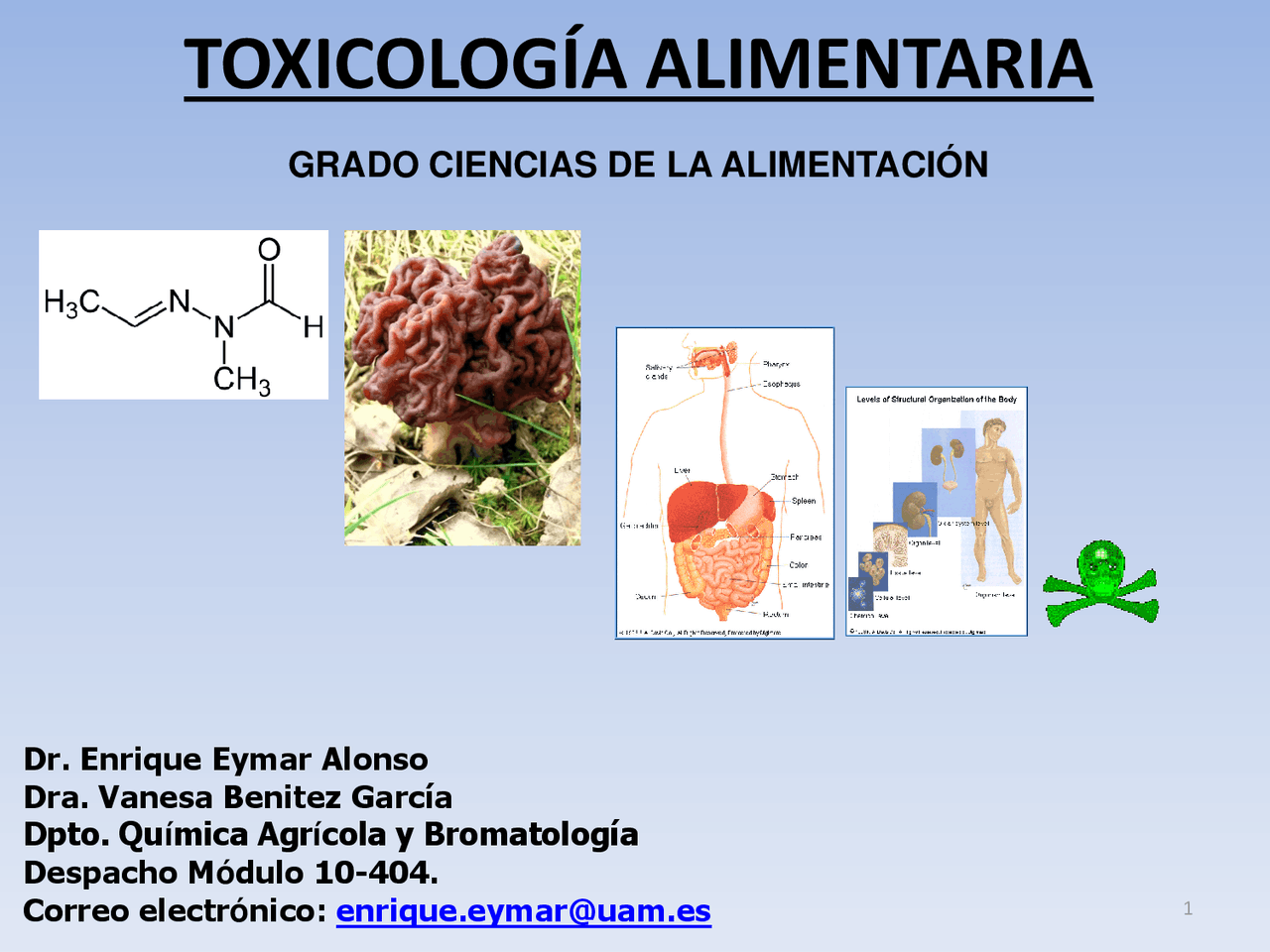 Apuntes Toxicología Alimentaria Docsity