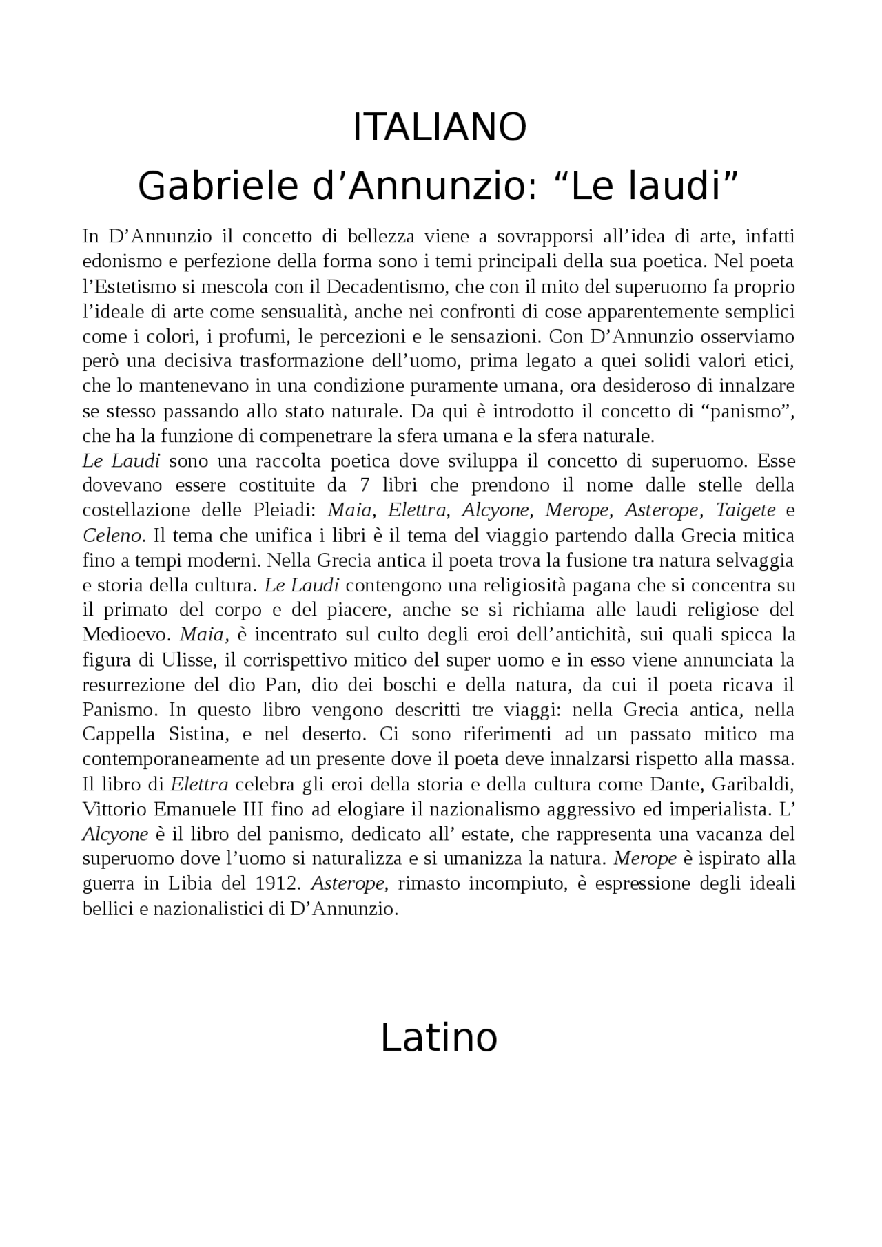 Amore E Psiche Arte E Bellezza Docsity