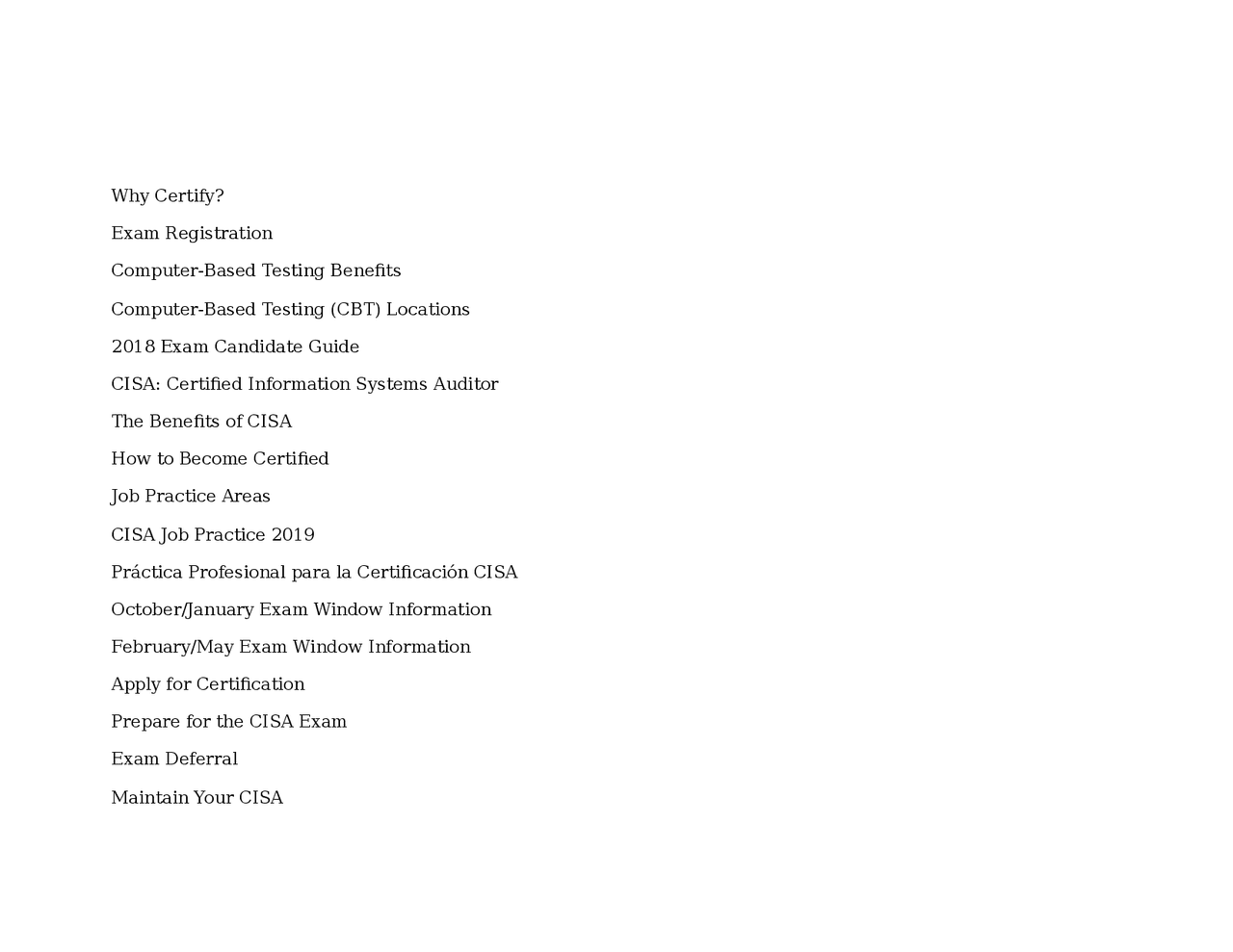 Information Systems Audit Docsity