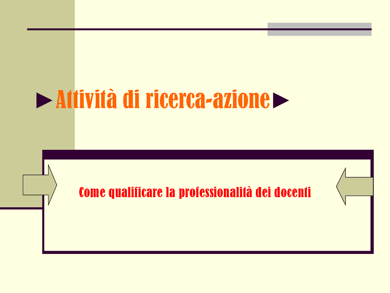 Ricerca Azione Prova Desame Docsity