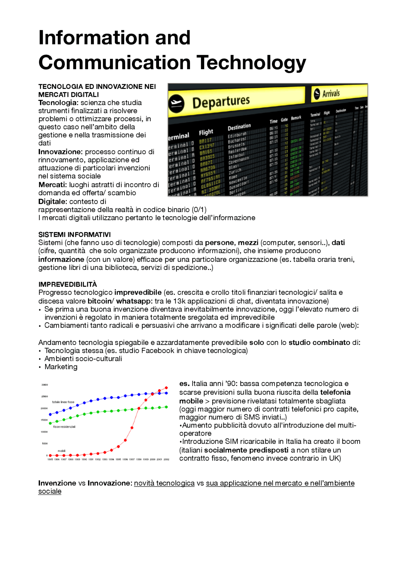 Appunti Completi Ict Sistemi Informative E Trend Digitali Docsity
