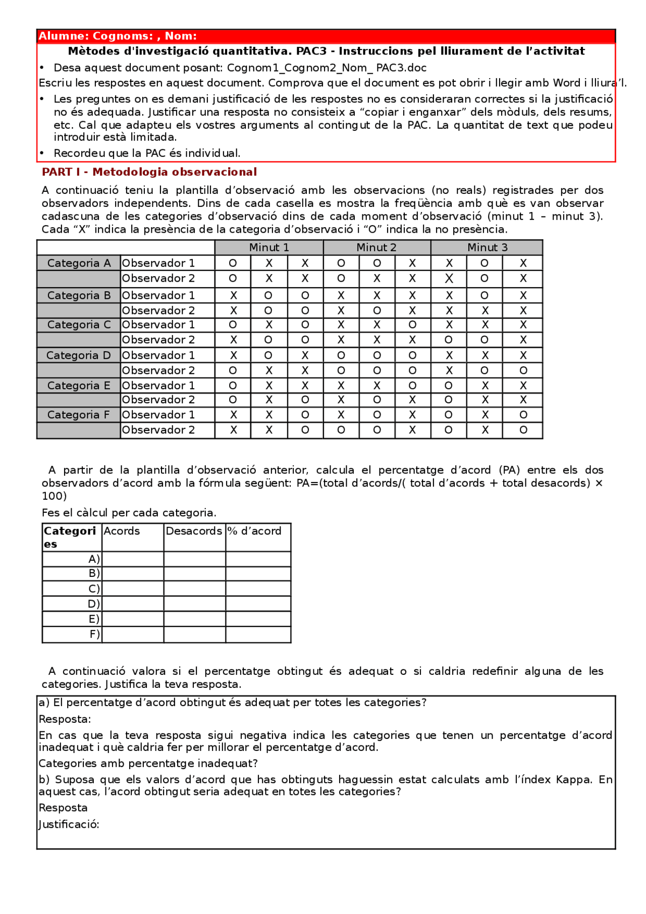 Pac 3 Psico Quantitativa Docsity