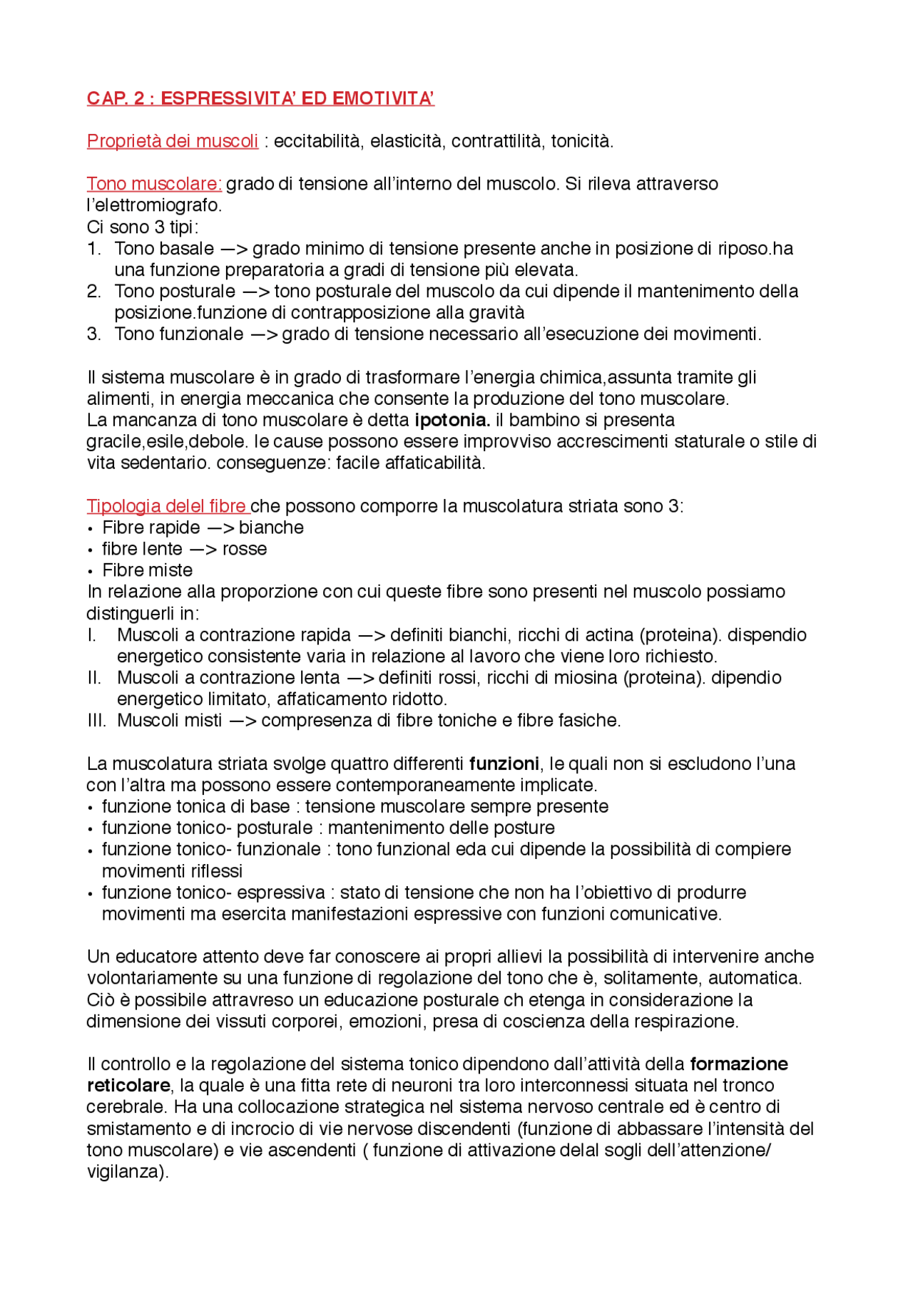 Libro Il Corpo Che Parla Docsity