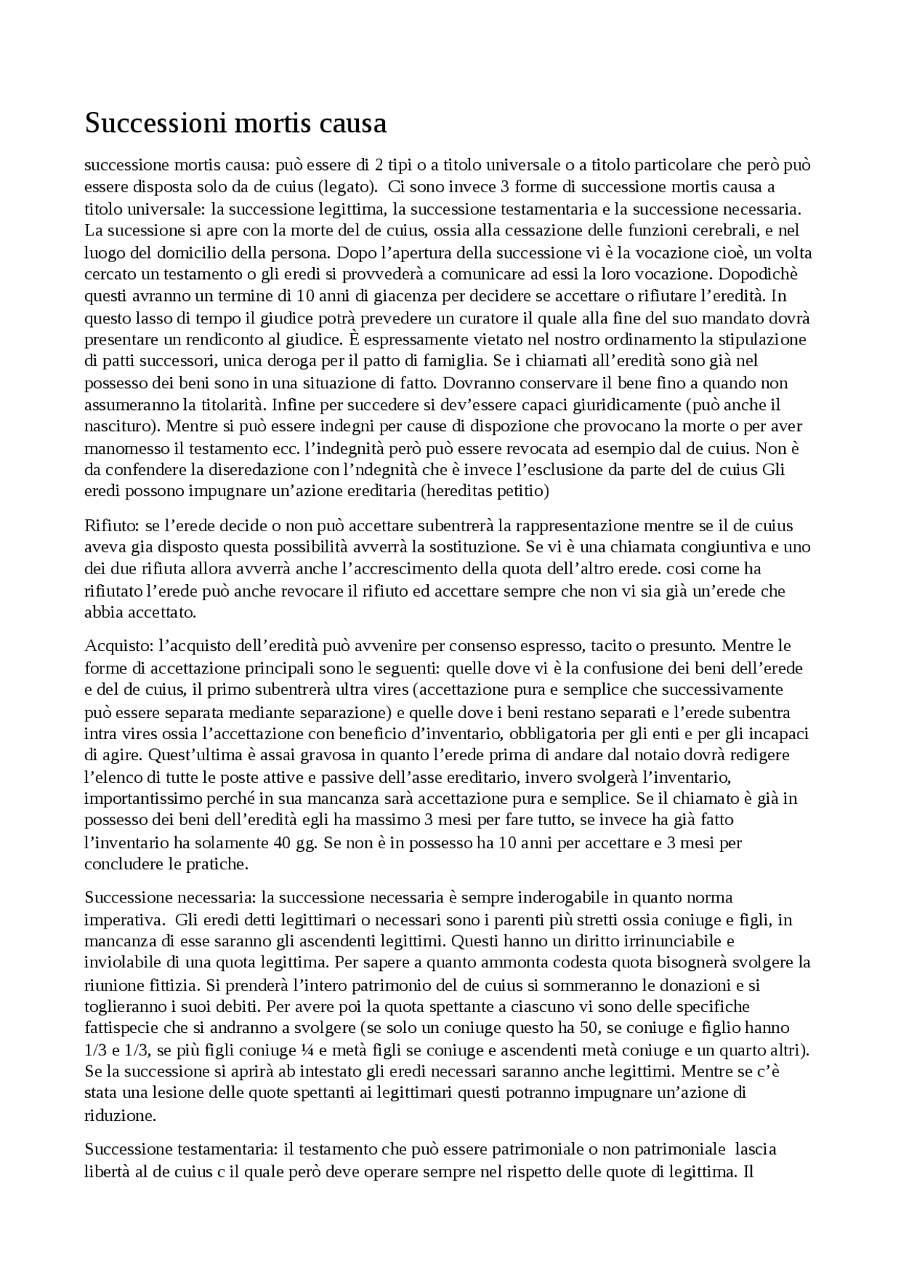 Libro Ii Codice Civile Docsity