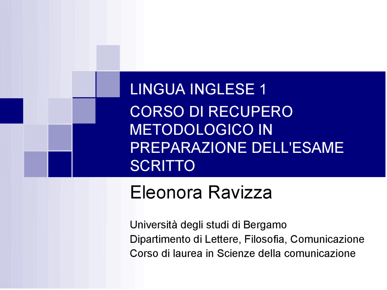 Regole Grammaticali Ed Esercizi Dinglese Docsity