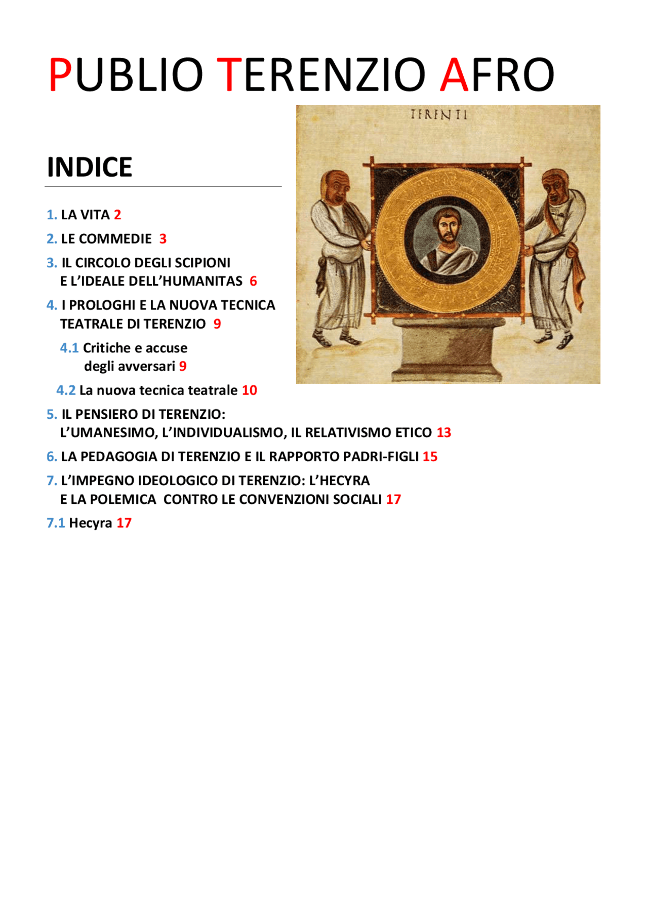 Terenzio Latino Storia Docsity