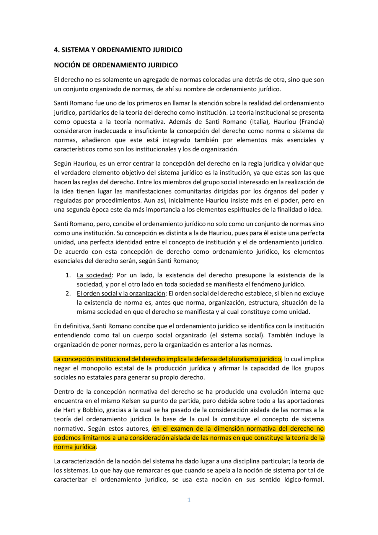 Capítol 6 Teoria Del Dret Docsity