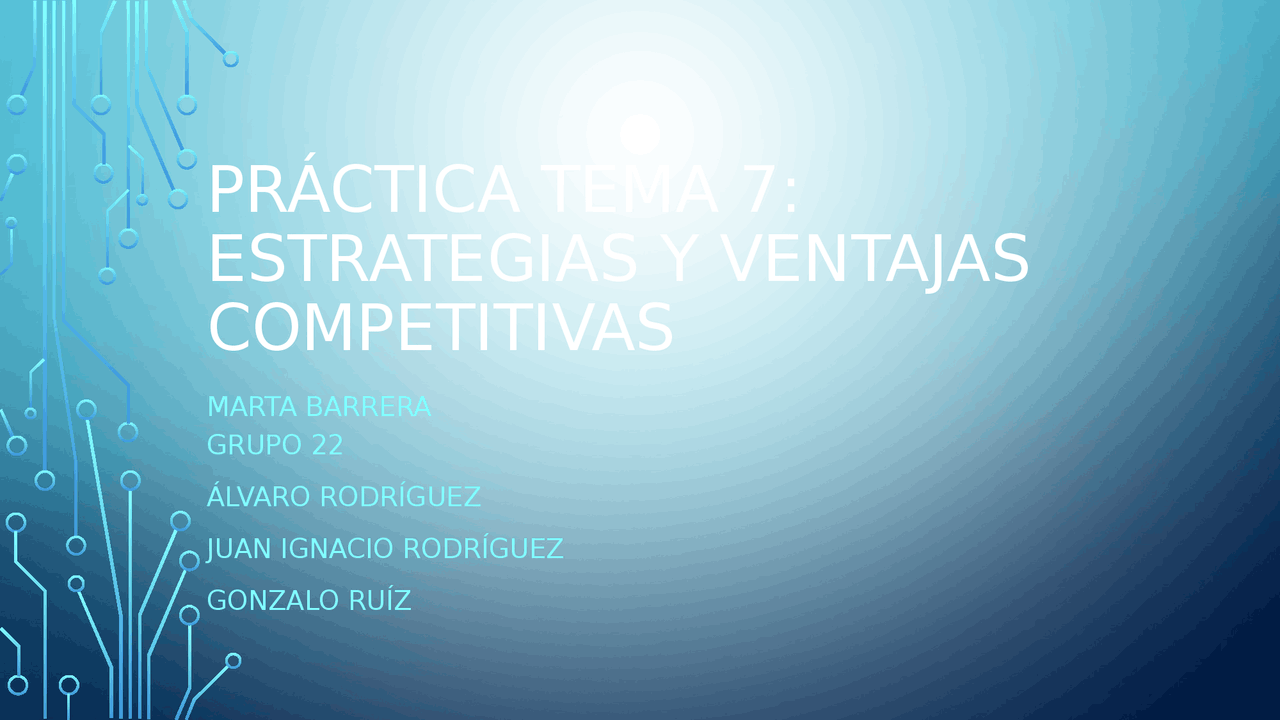Practica direccion estrategica urjc ade - Docsity