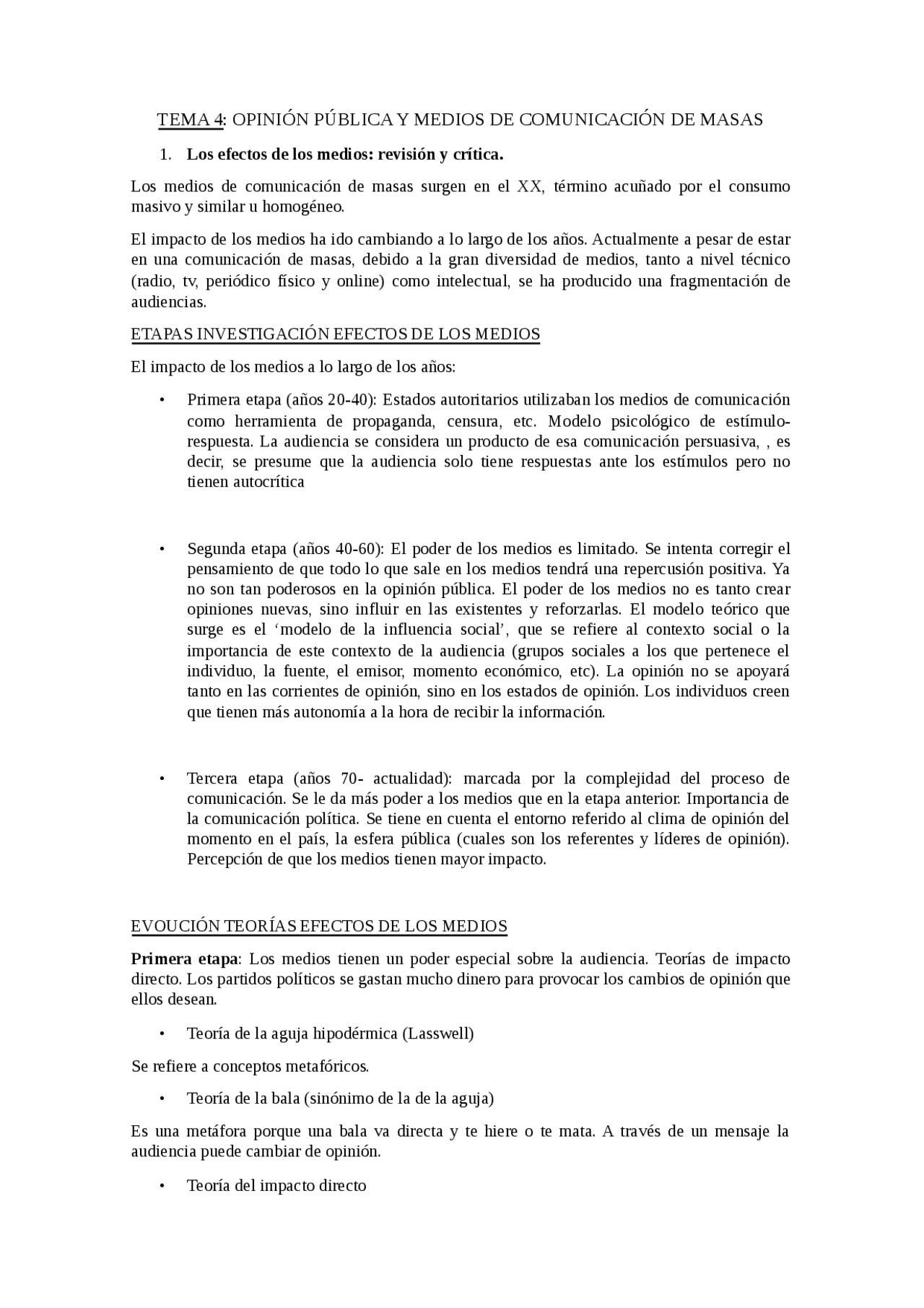 Tema 4 OpiniÓn PÚblica Docsity