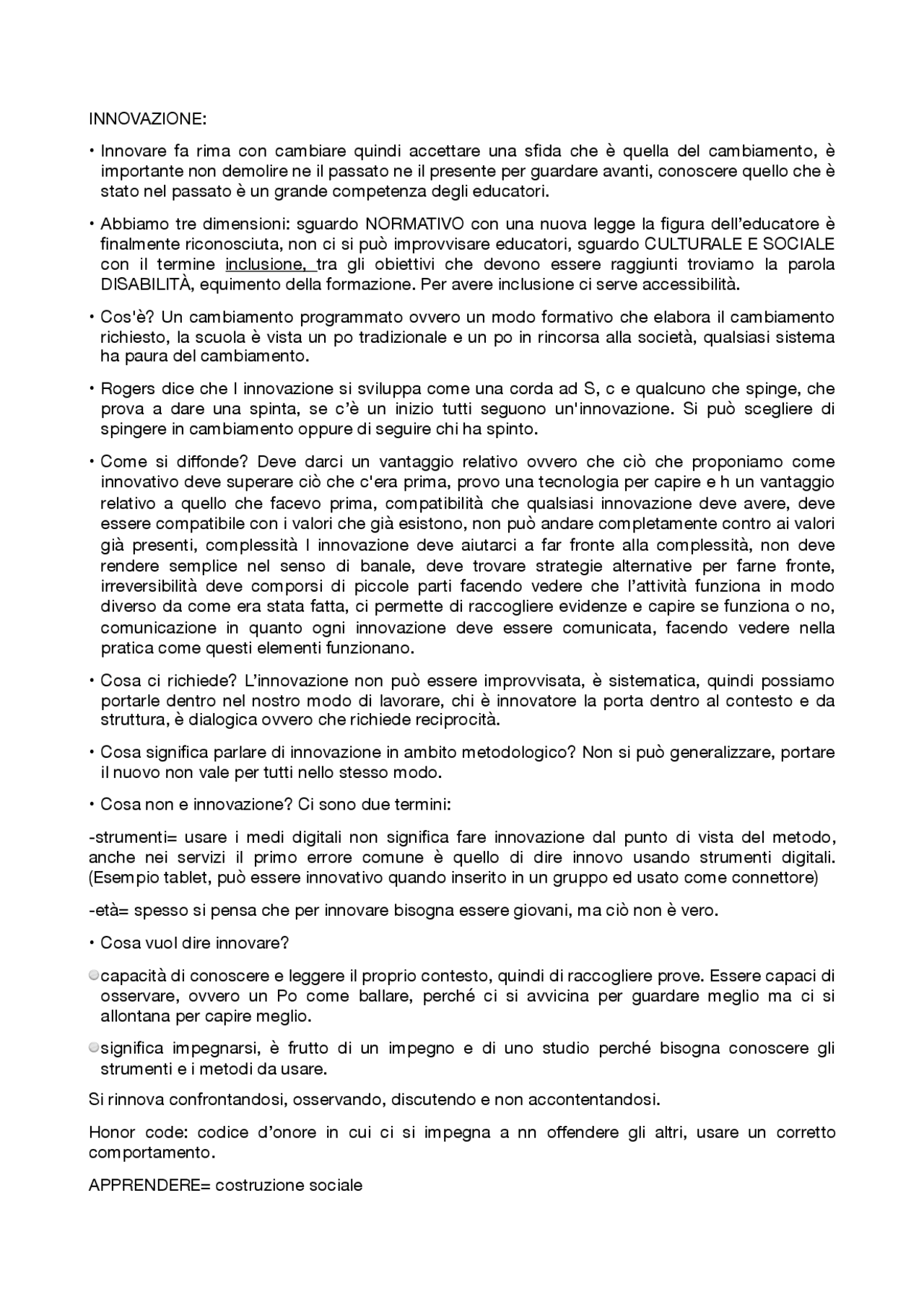 Metodologia Delle Attività Formative E Speciali Docsity